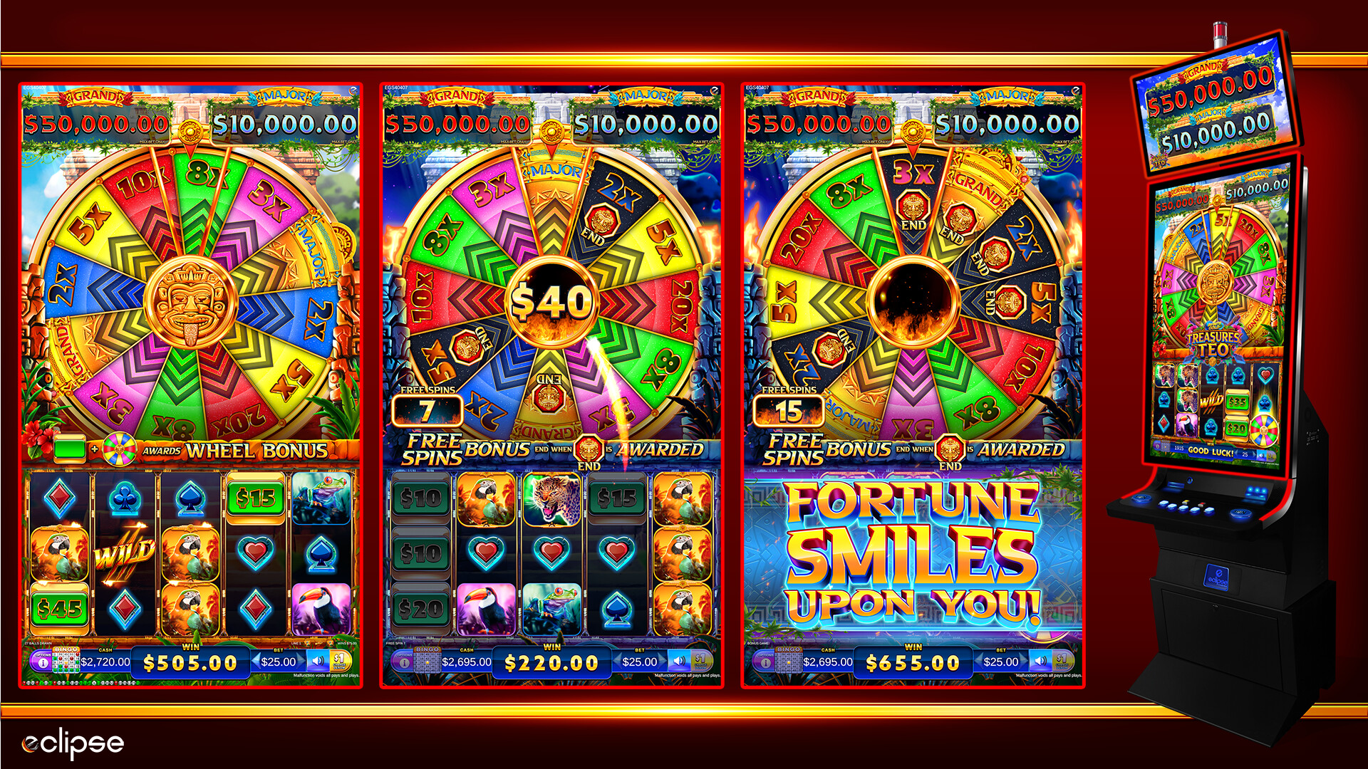Hannah Epling - Infinite Gold Series | Slot Art | Eclipse Gaming Systems