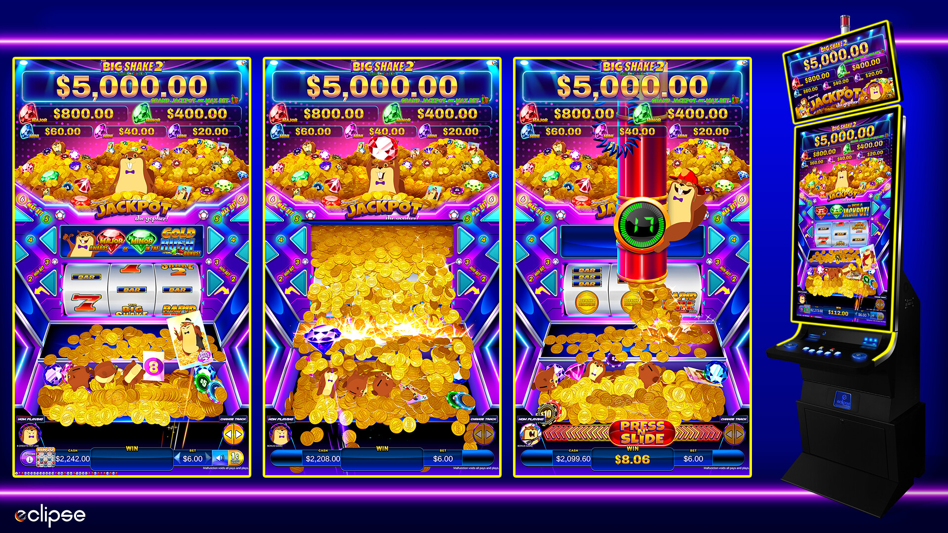 Hannah Epling - Cash Arcade Series: The Big Shake 2 | Slot Art ...