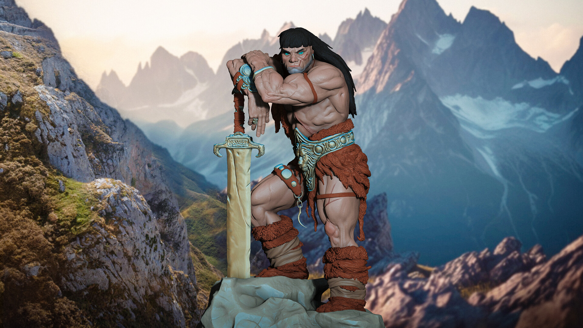 ArtStation - Conan the Barbarian
