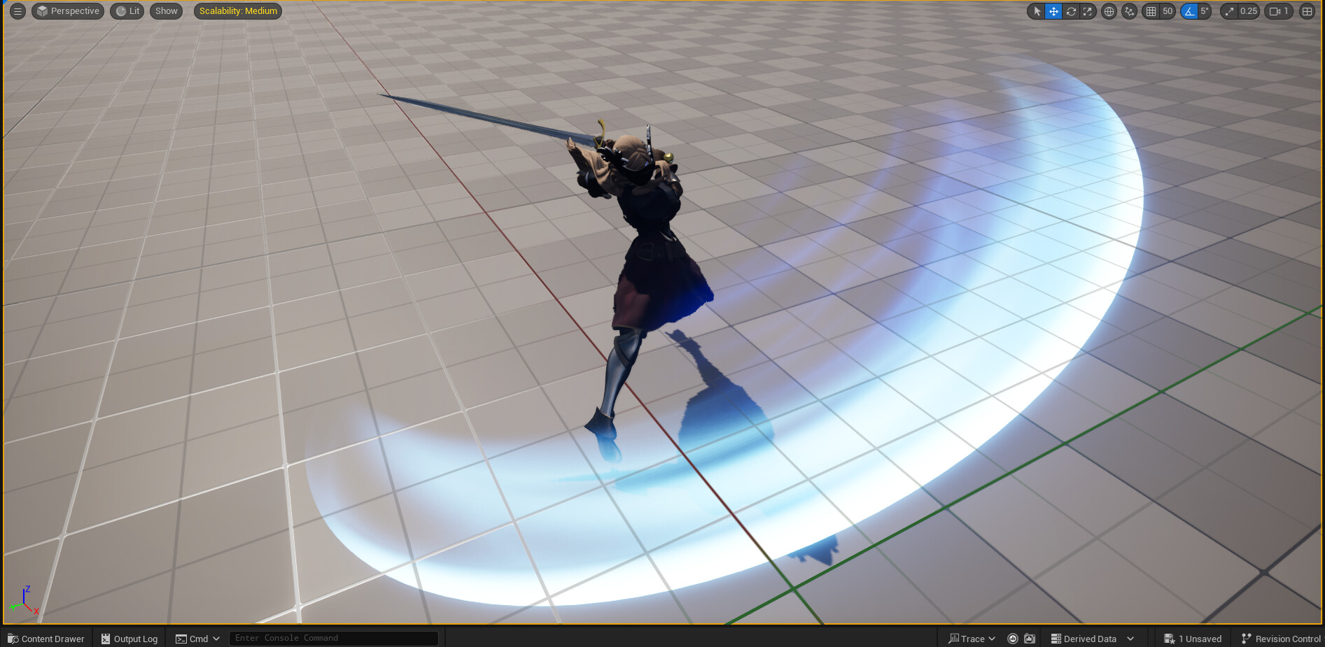 RoyalSkies - UE5: Sword Slash VFX Promo