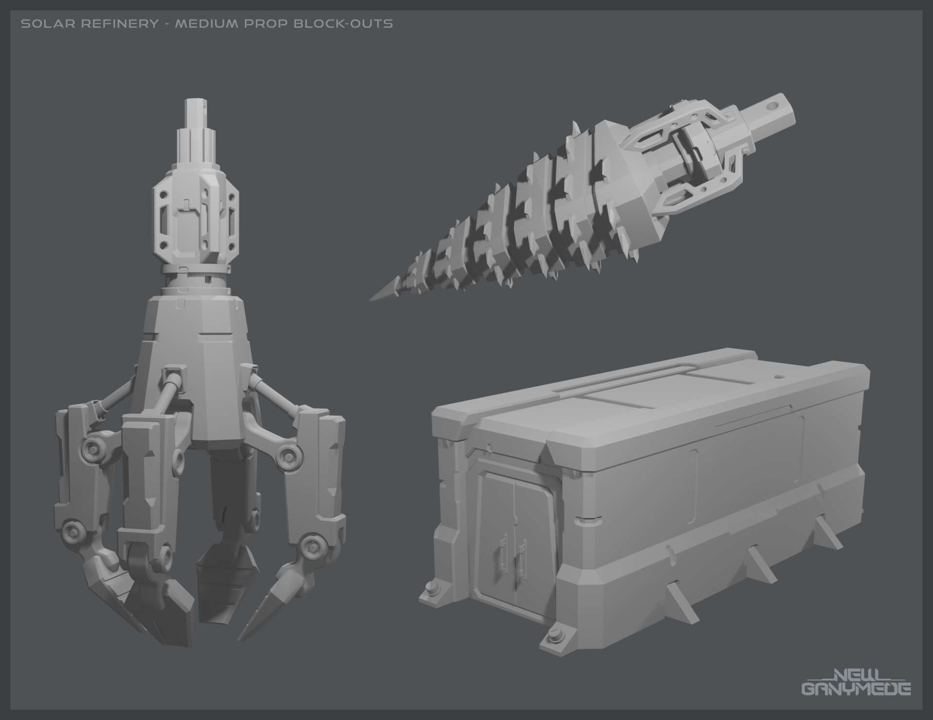 Niwa Jongkind - Solar Refinery - Medium Props