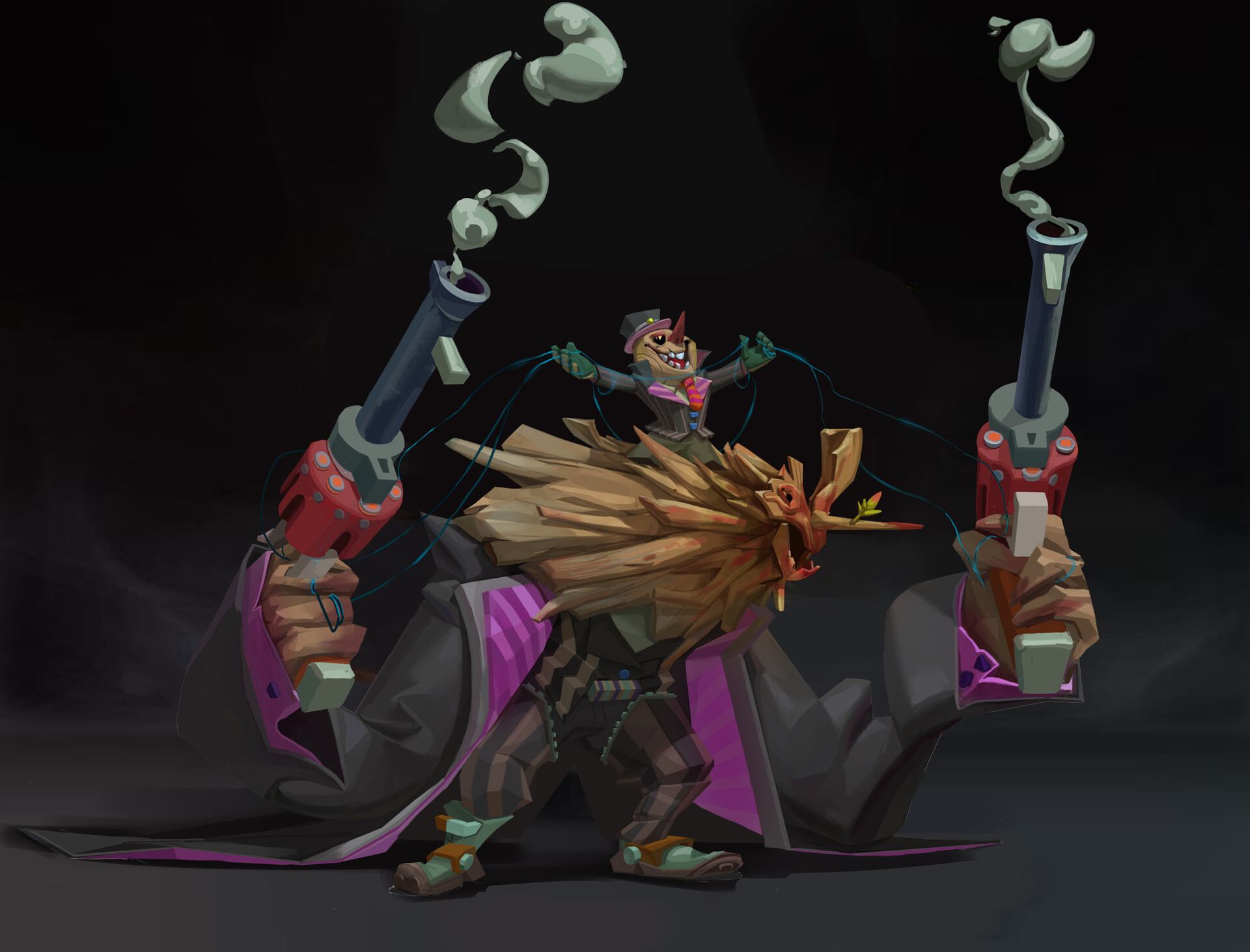 ArtStation - Fairy Tale Town--Pinocchio