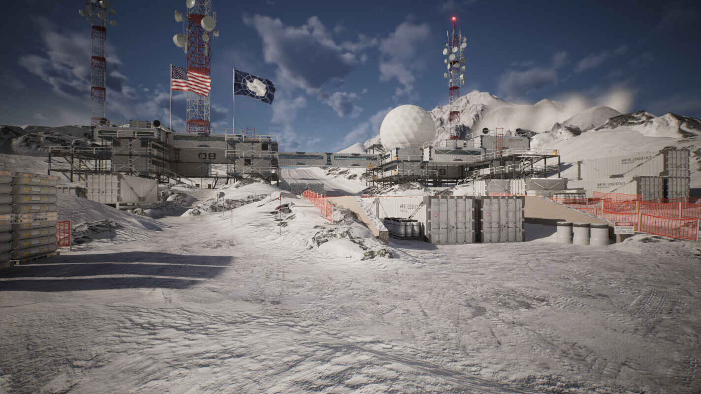 ArtStation - Arctic Research Base