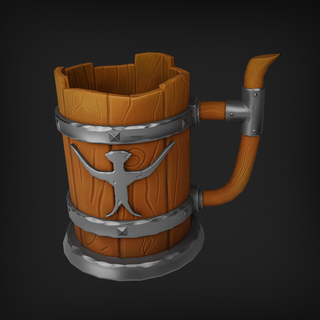 ArtStation - Stylized Mug