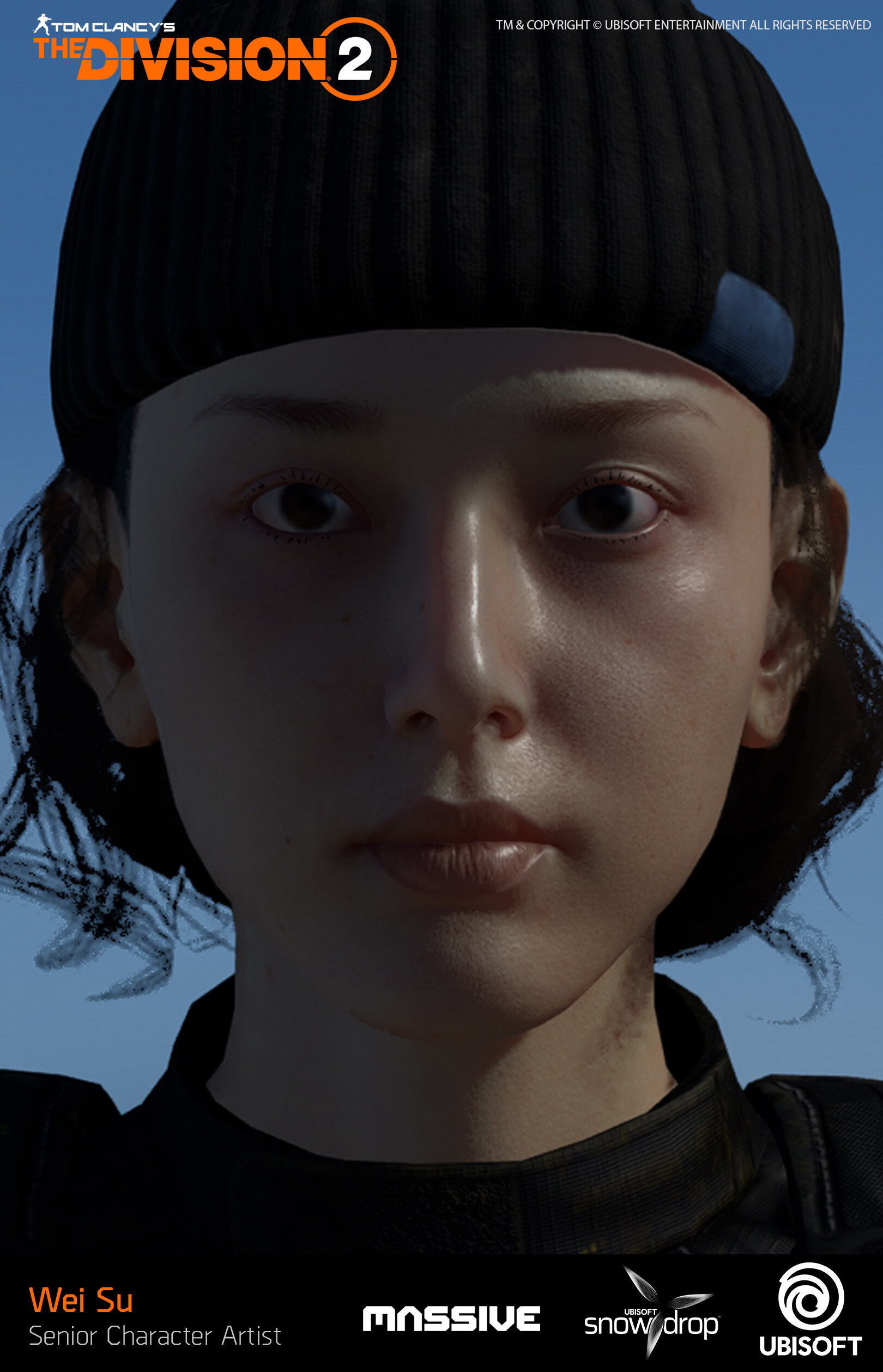 Wei Su - Tom Clancy's The Division 2 CN - Head