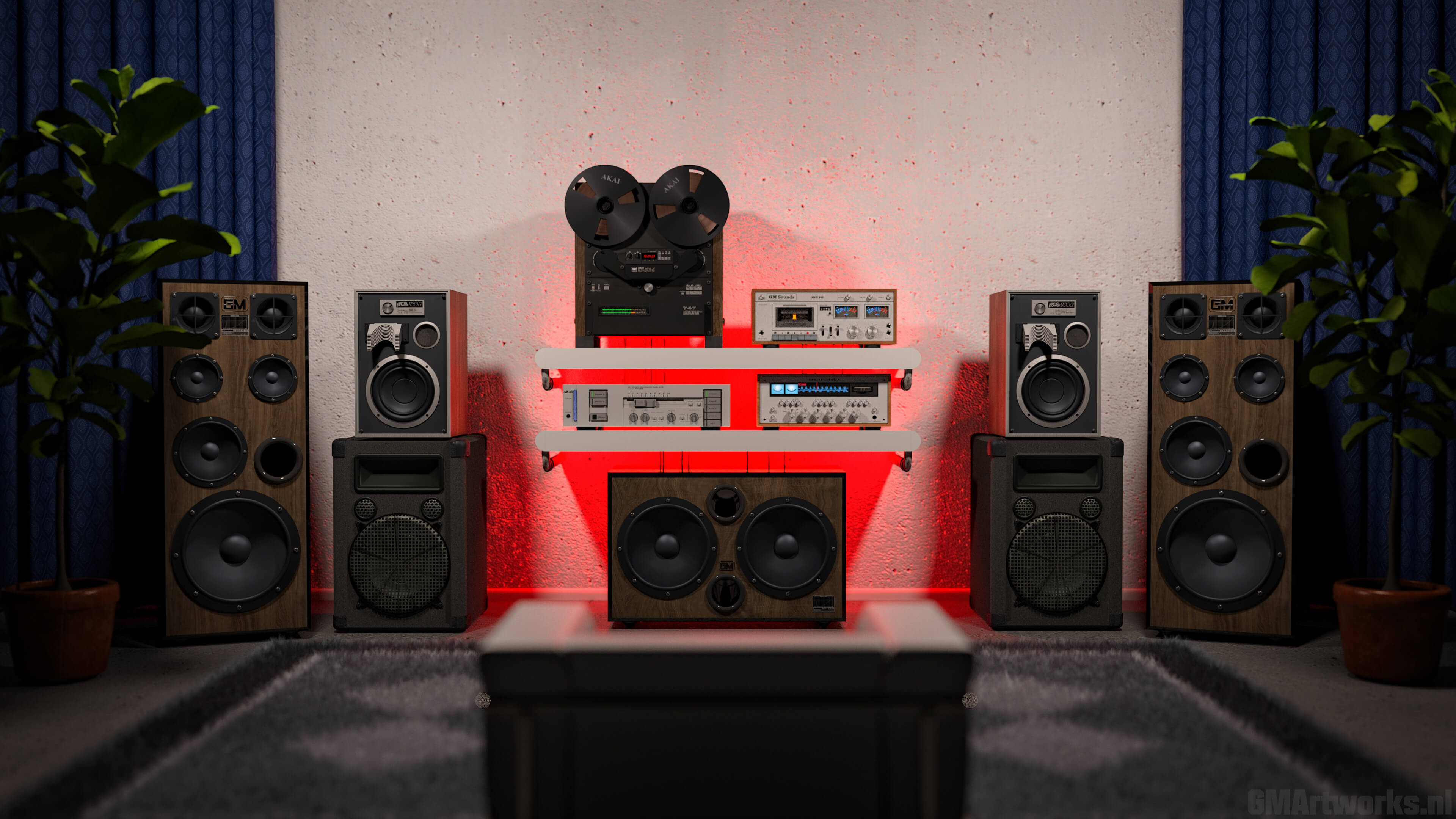 RenderHub - Music Room