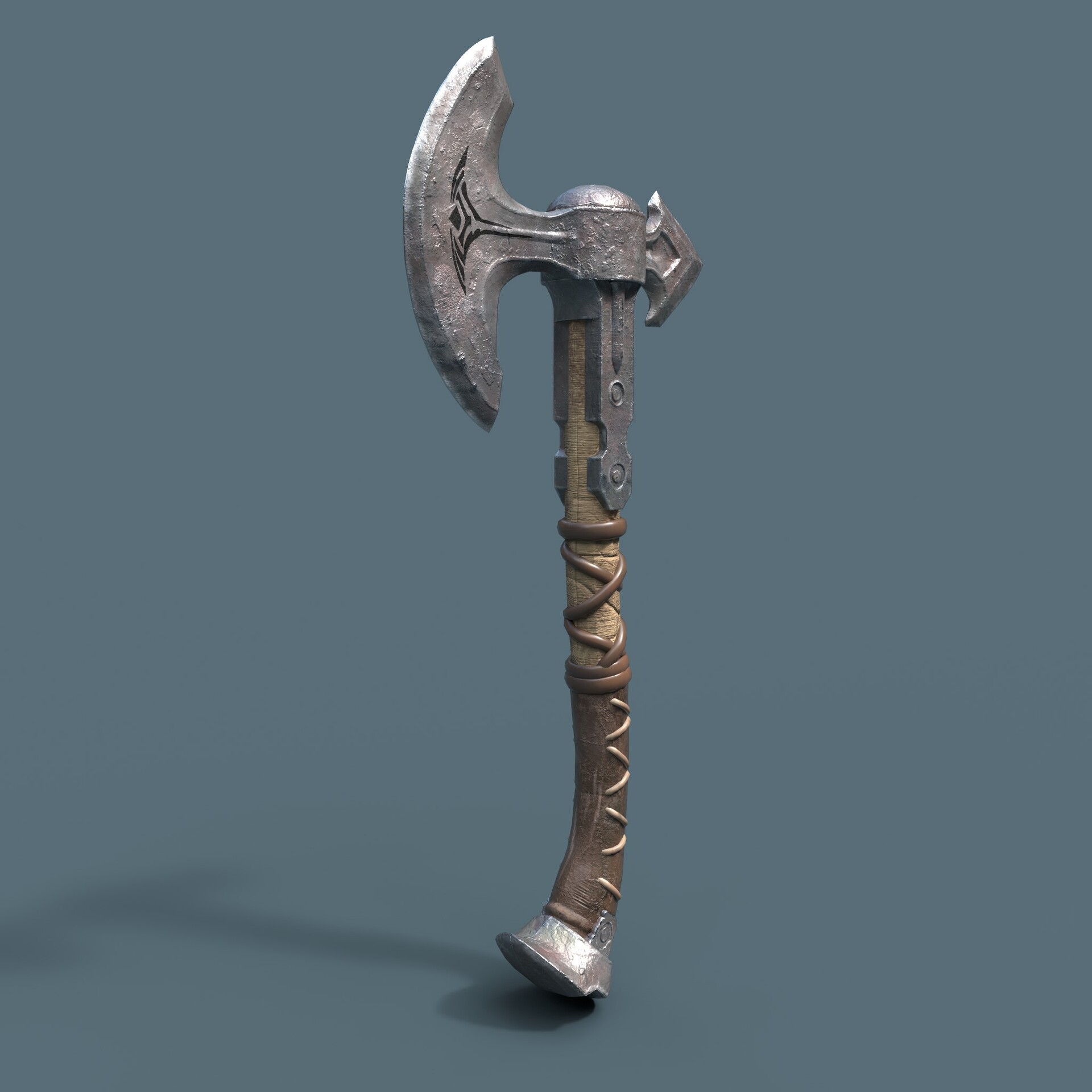 Neelashish Banerjee - One Handed Iron War Axe