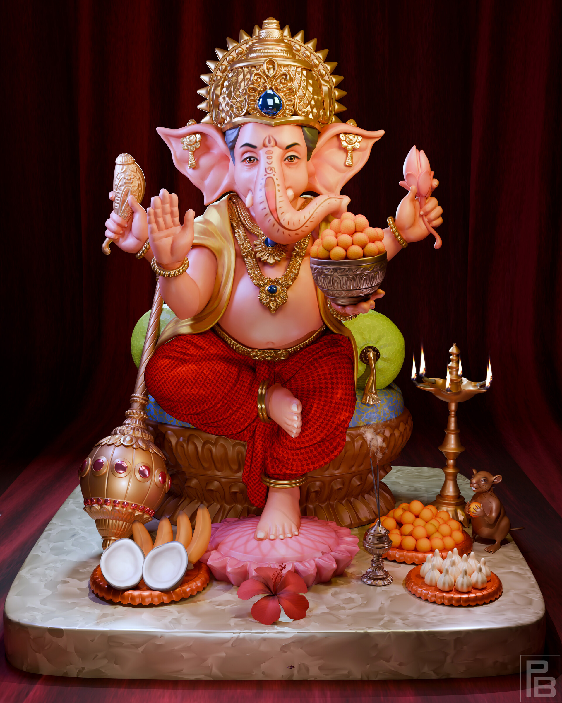 ArtStation - Jai Ganesha