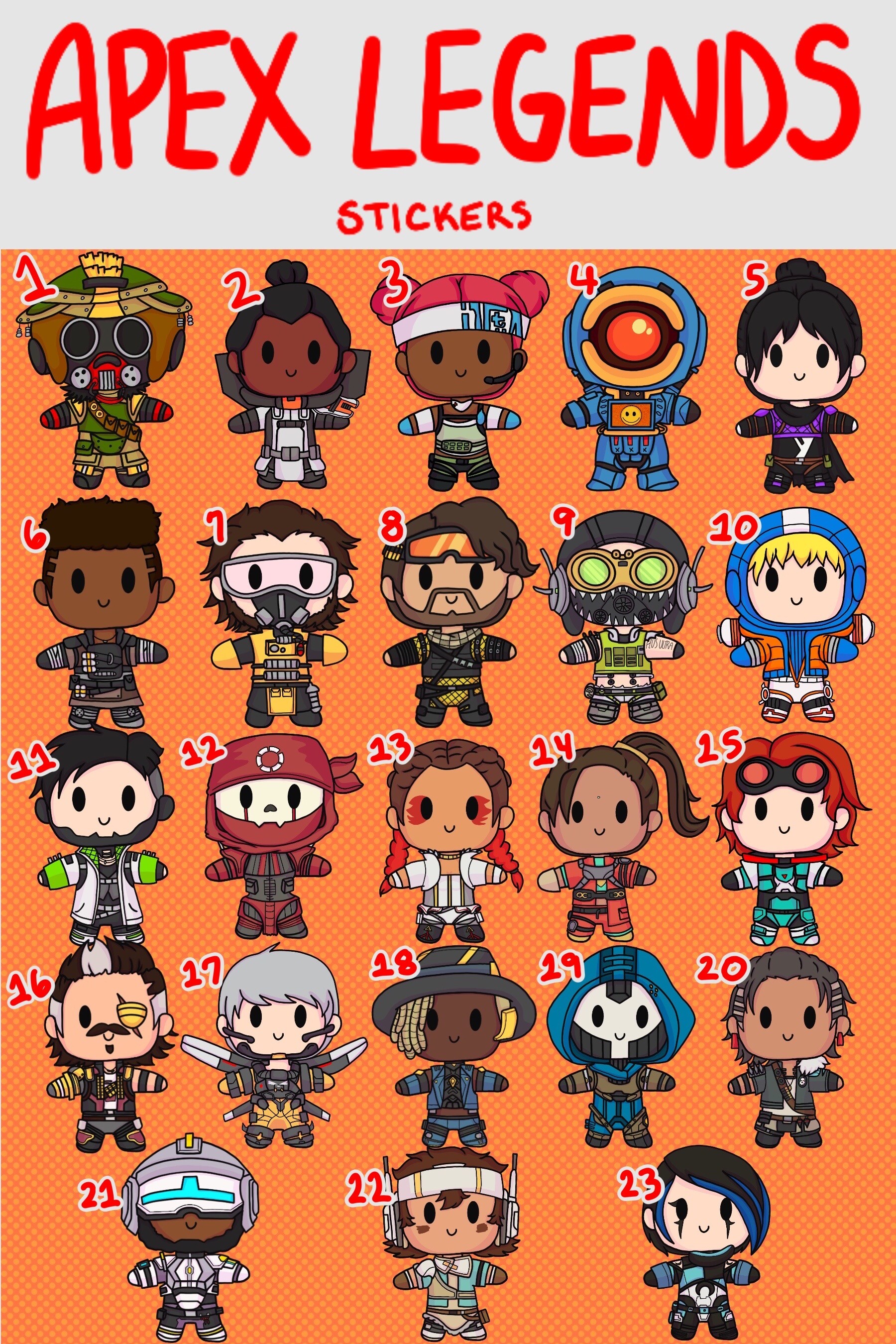 ArtStation - Apex Legends Stickers