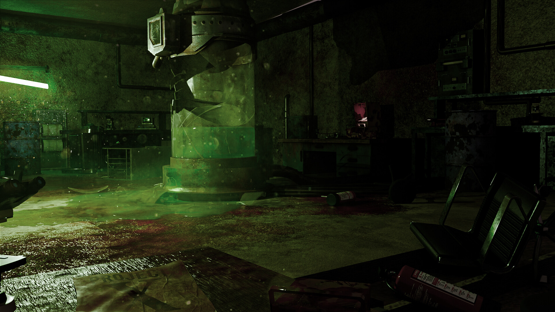 ArtStation - Project X | Abandoned Lab