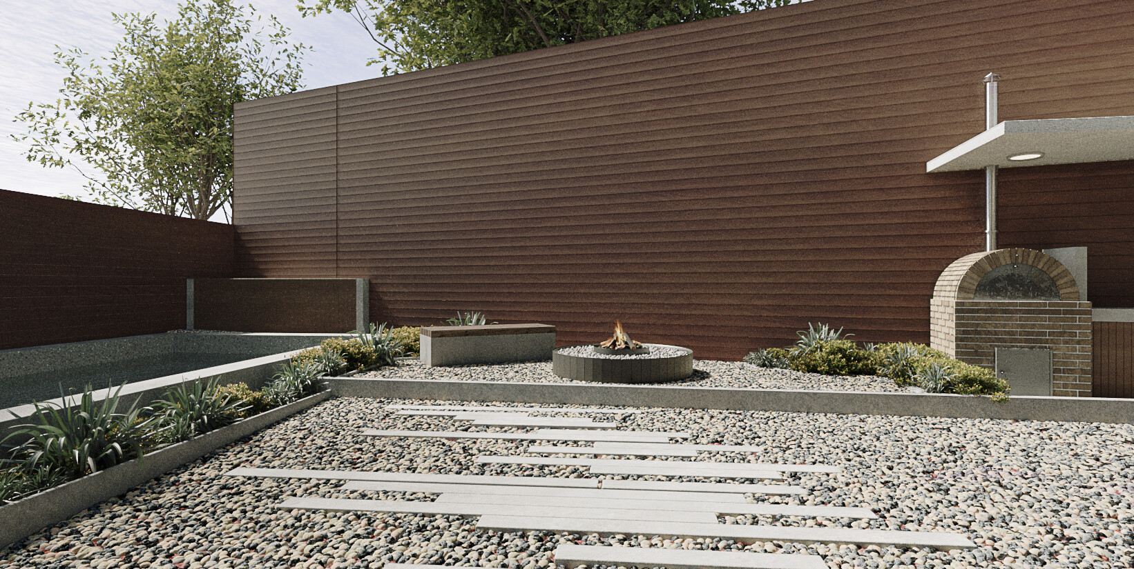 ArtStation - Garden sample