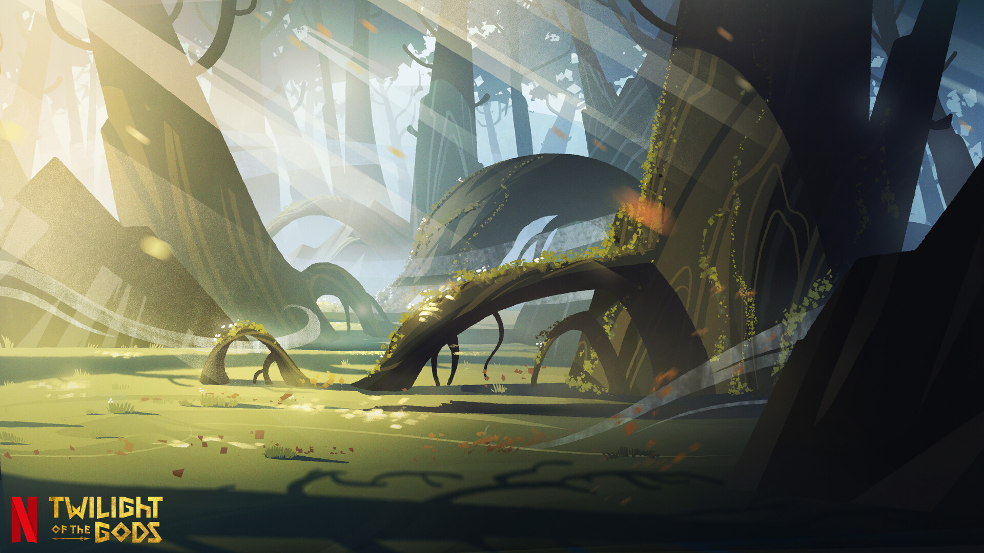 Jeff Paulsrud - Twilight of the Gods - Forest Backgrounds