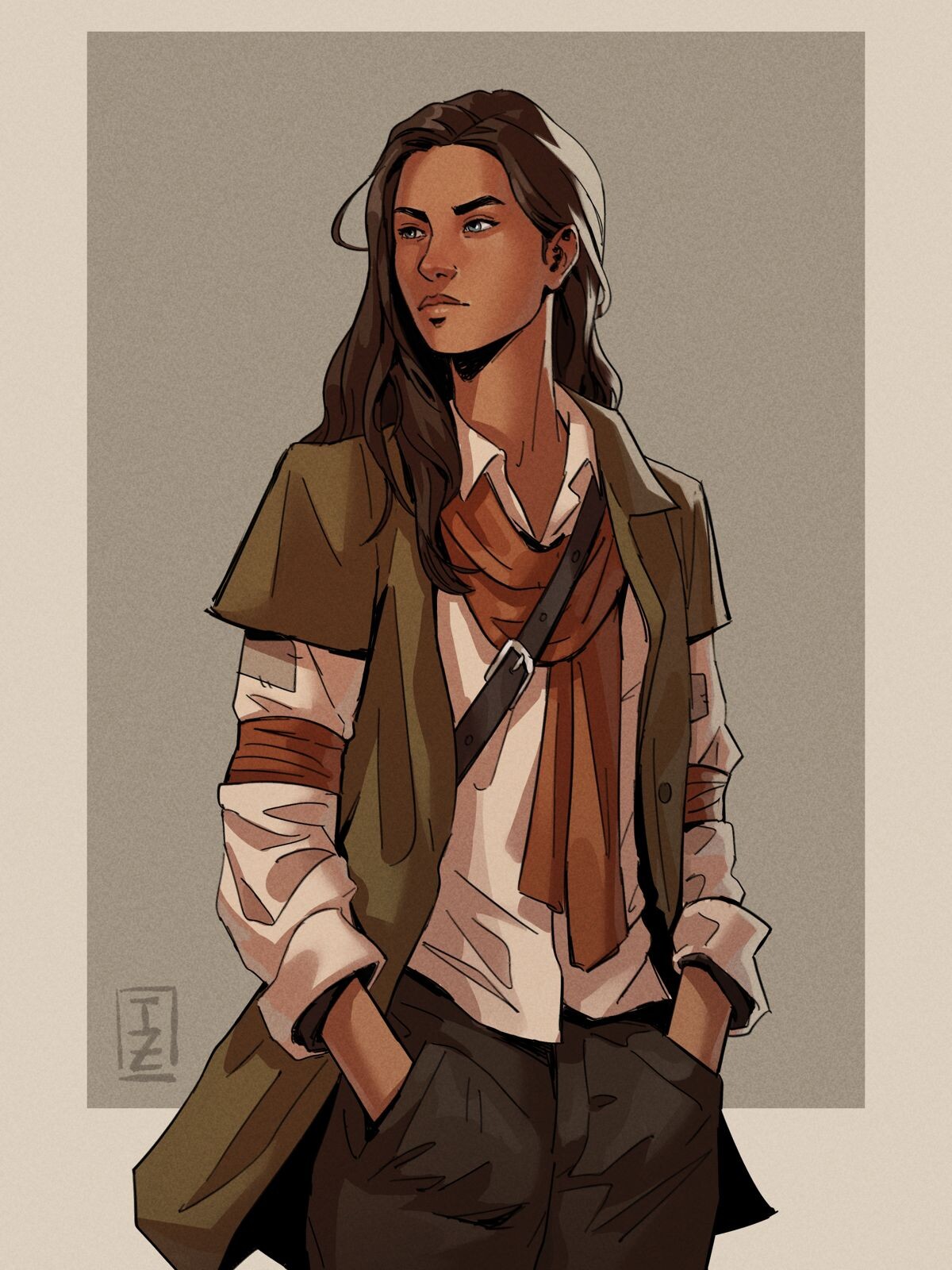 Isabela Zaneti - Desert characters concepts
