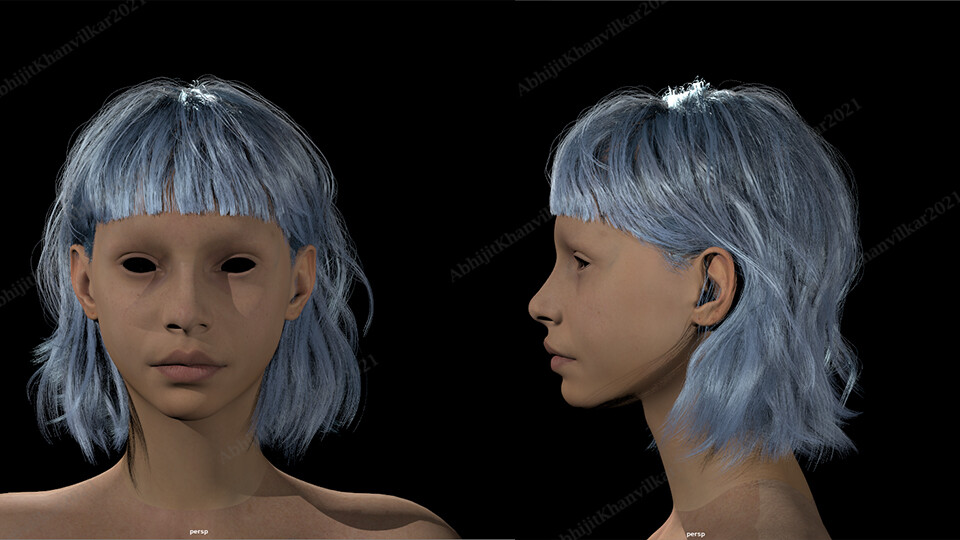 ArtStation - SWC_hair