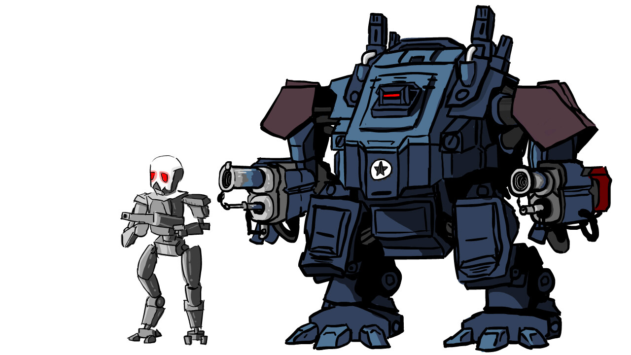 ArtStation - Helldivers 2 Automatons