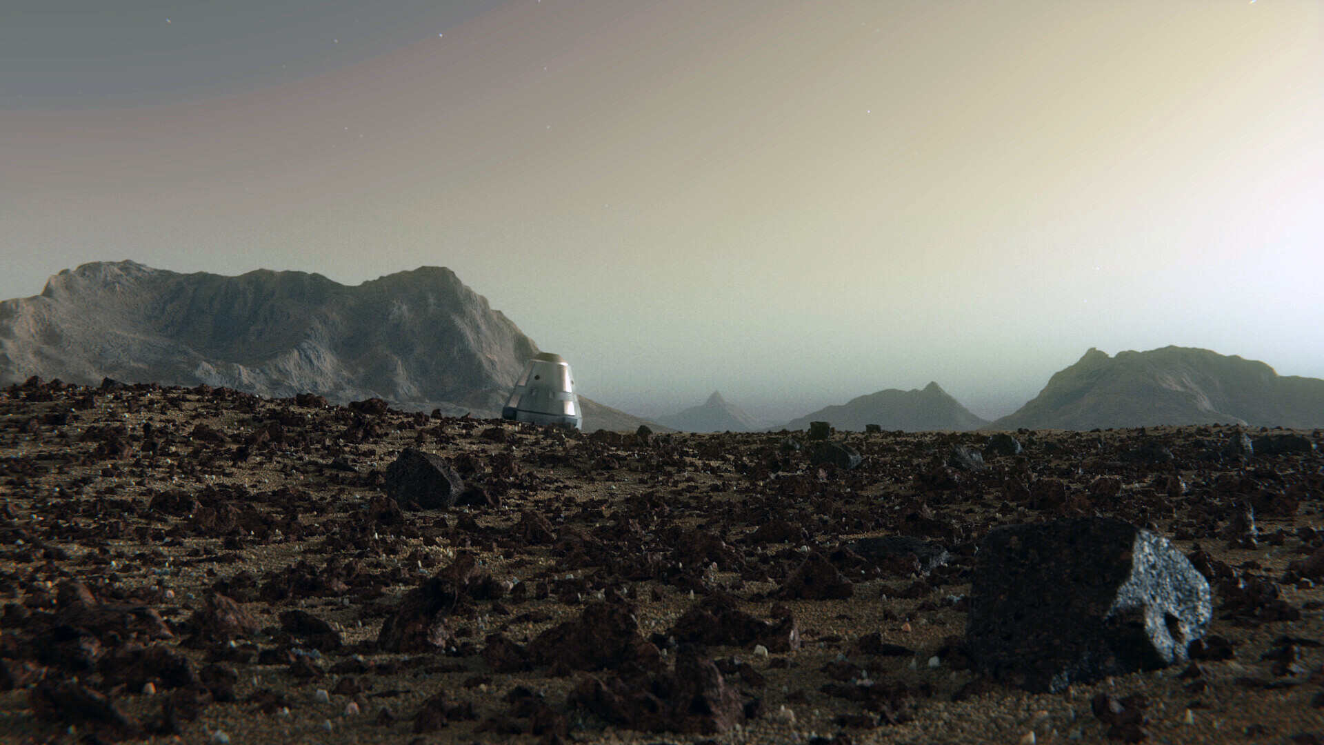 ArtStation - Mars Lander