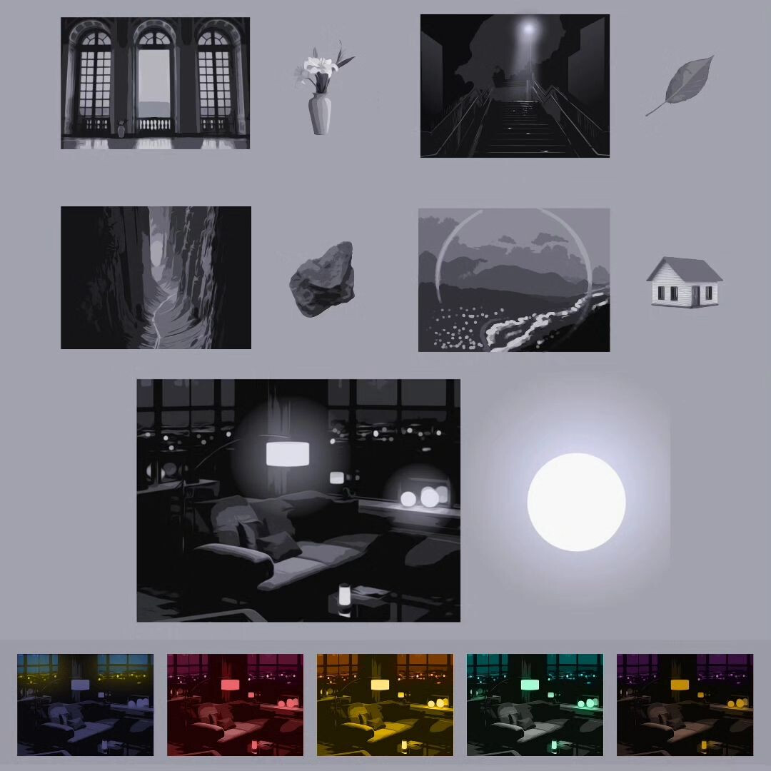 ArtStation - Environment Thumbnails Study