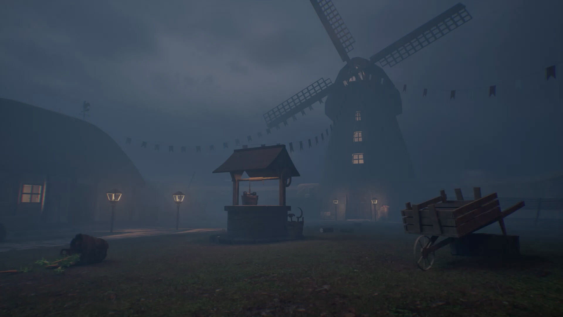 ArtStation - Haunted village full of ghosts, fantasy, unreal engine 5