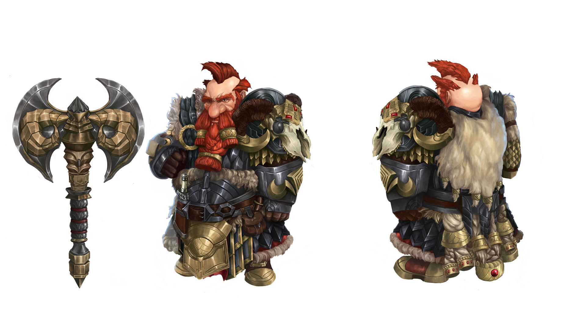 ArtStation - goat dwarf