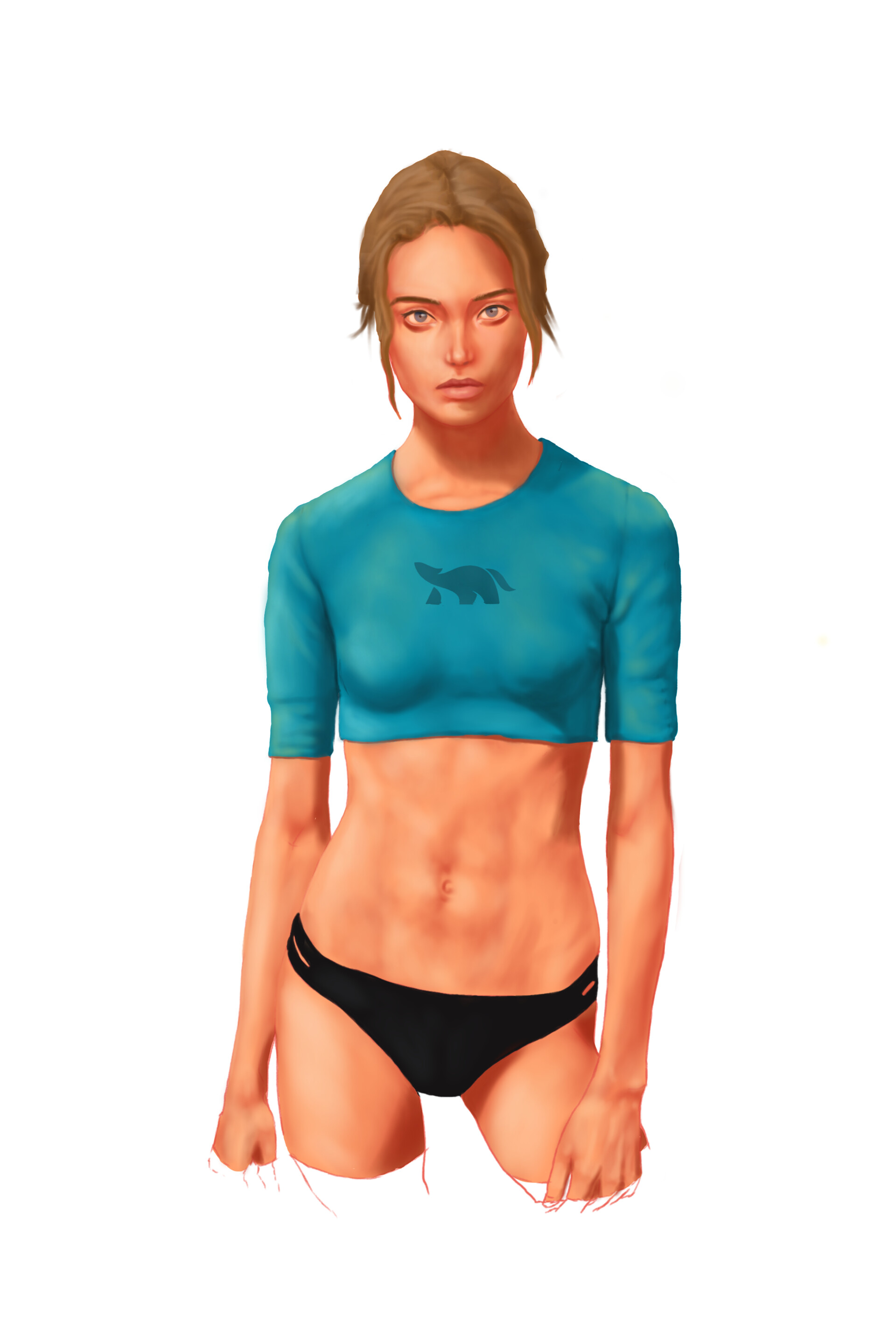 ArtStation - Beach Girl