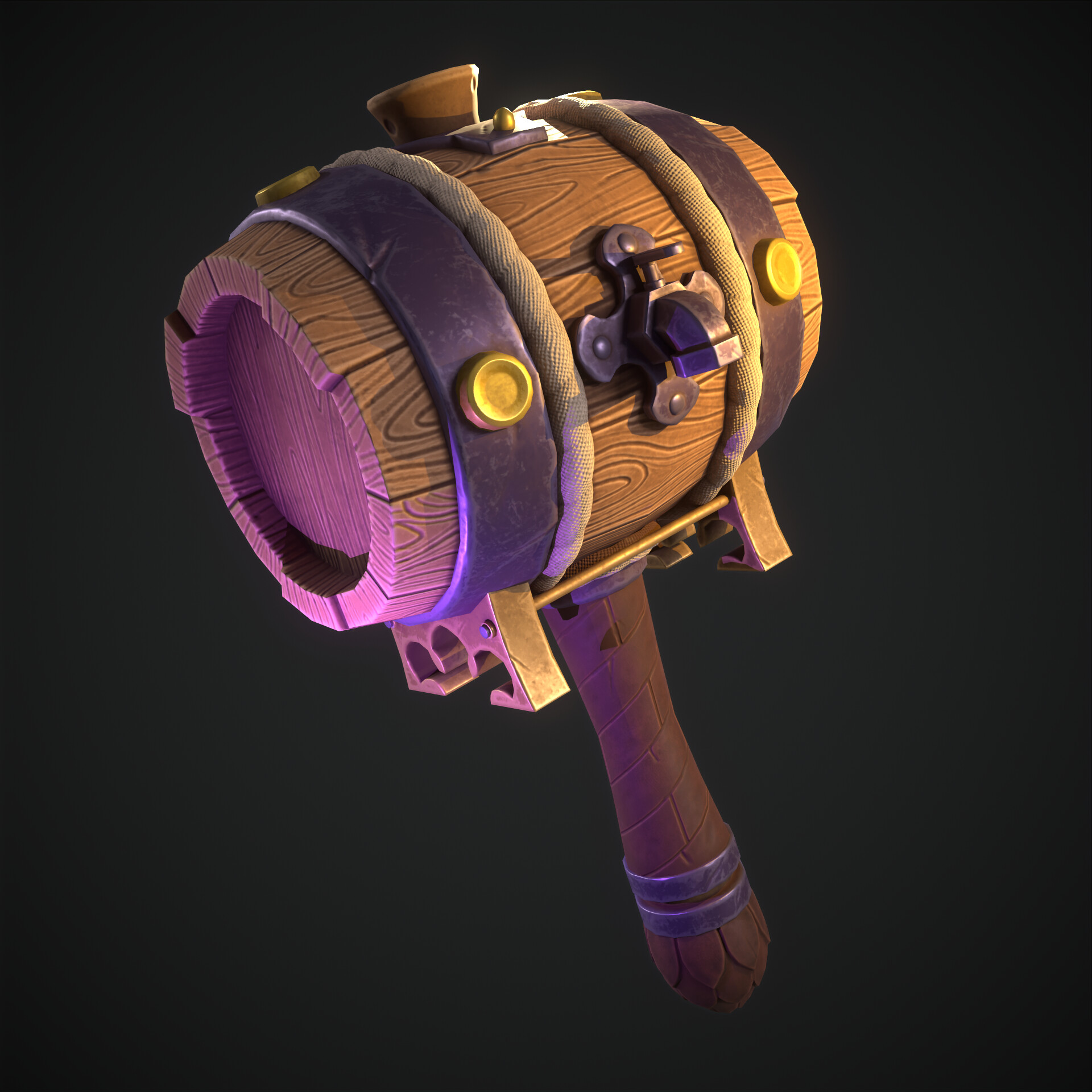 ArtStation - BARREL HAMMER