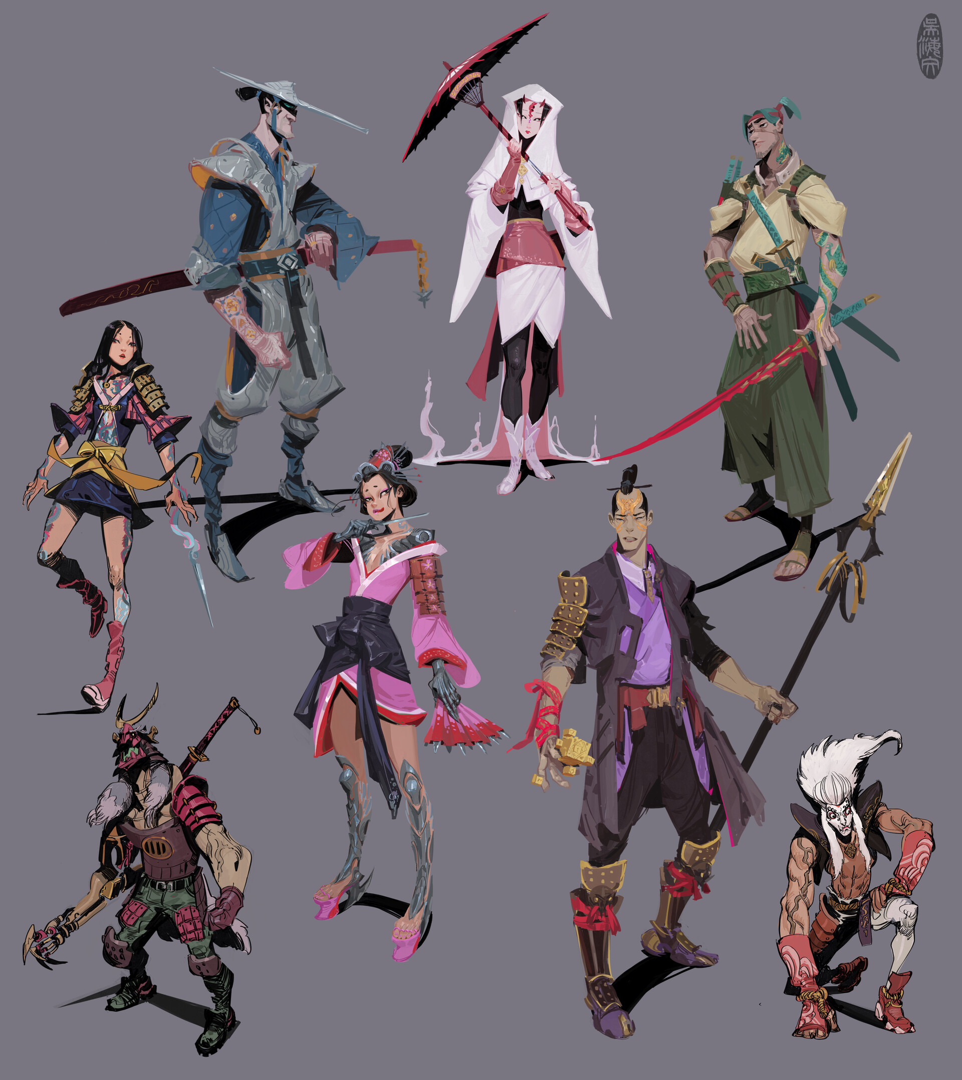 ArtStation - character designs