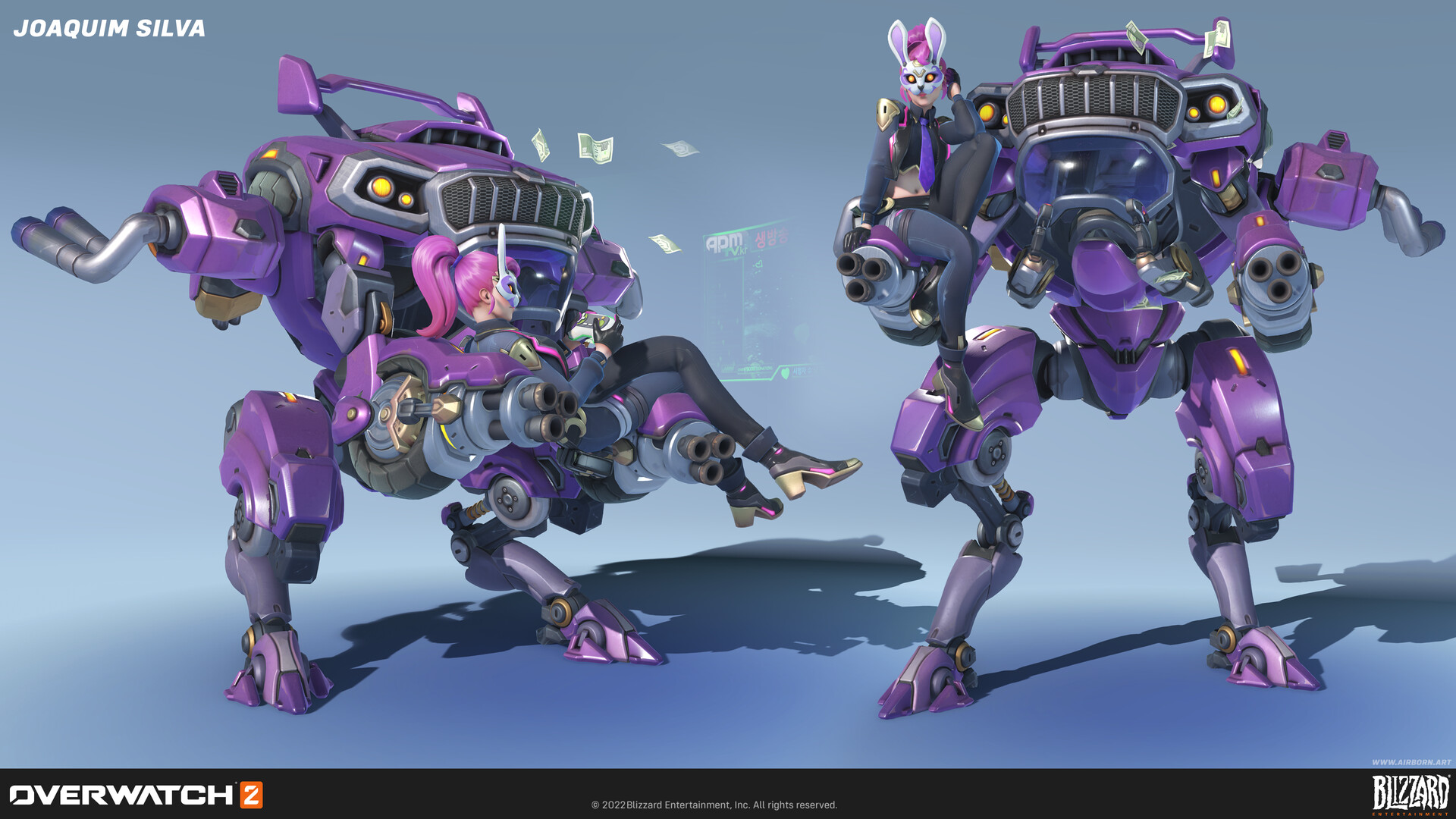 Joaquim Silva - Overwatch 2 - Heist D.Va