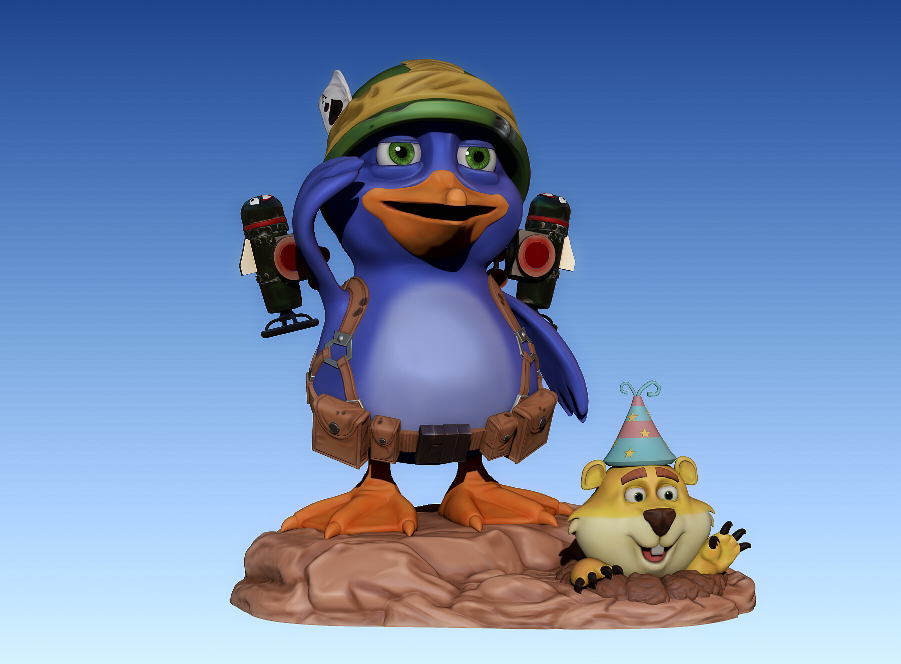 ArtStation - Sgt. James Byrd Spyro