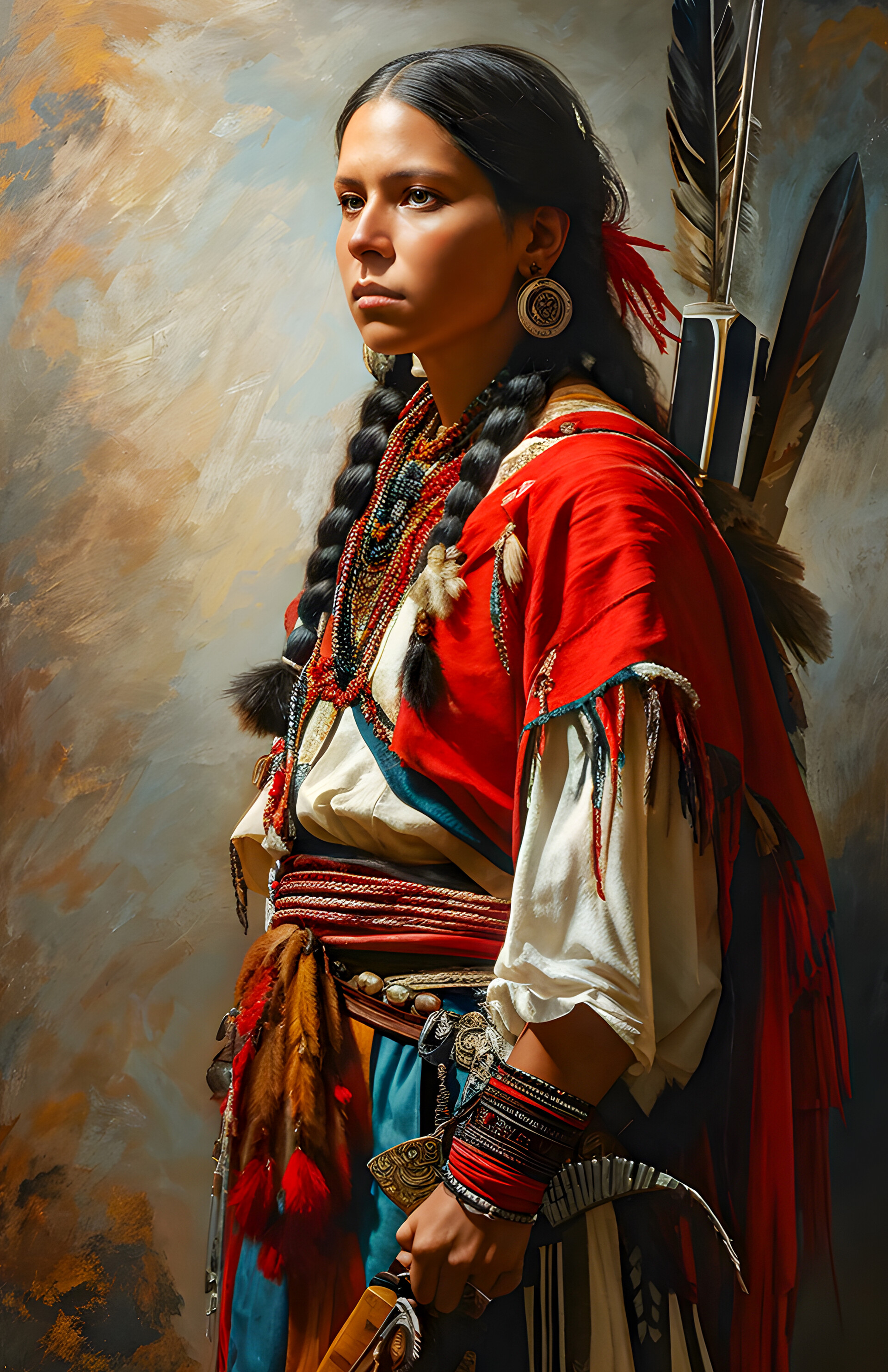ArtStation - Native American Indian