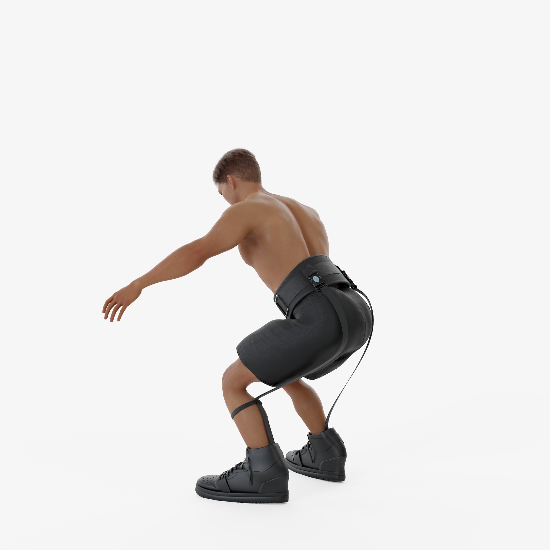 David Emil - High-Quality Hamstring Injury Rehabilitation Product 3D ...