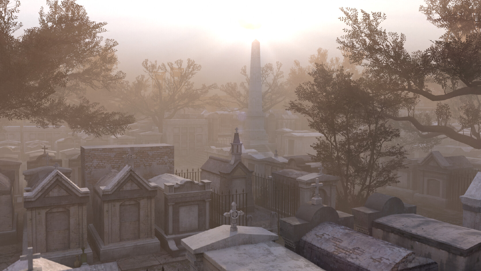 ArtStation - Left 4 Dead 2 - View on the Cemetery recreated in ...