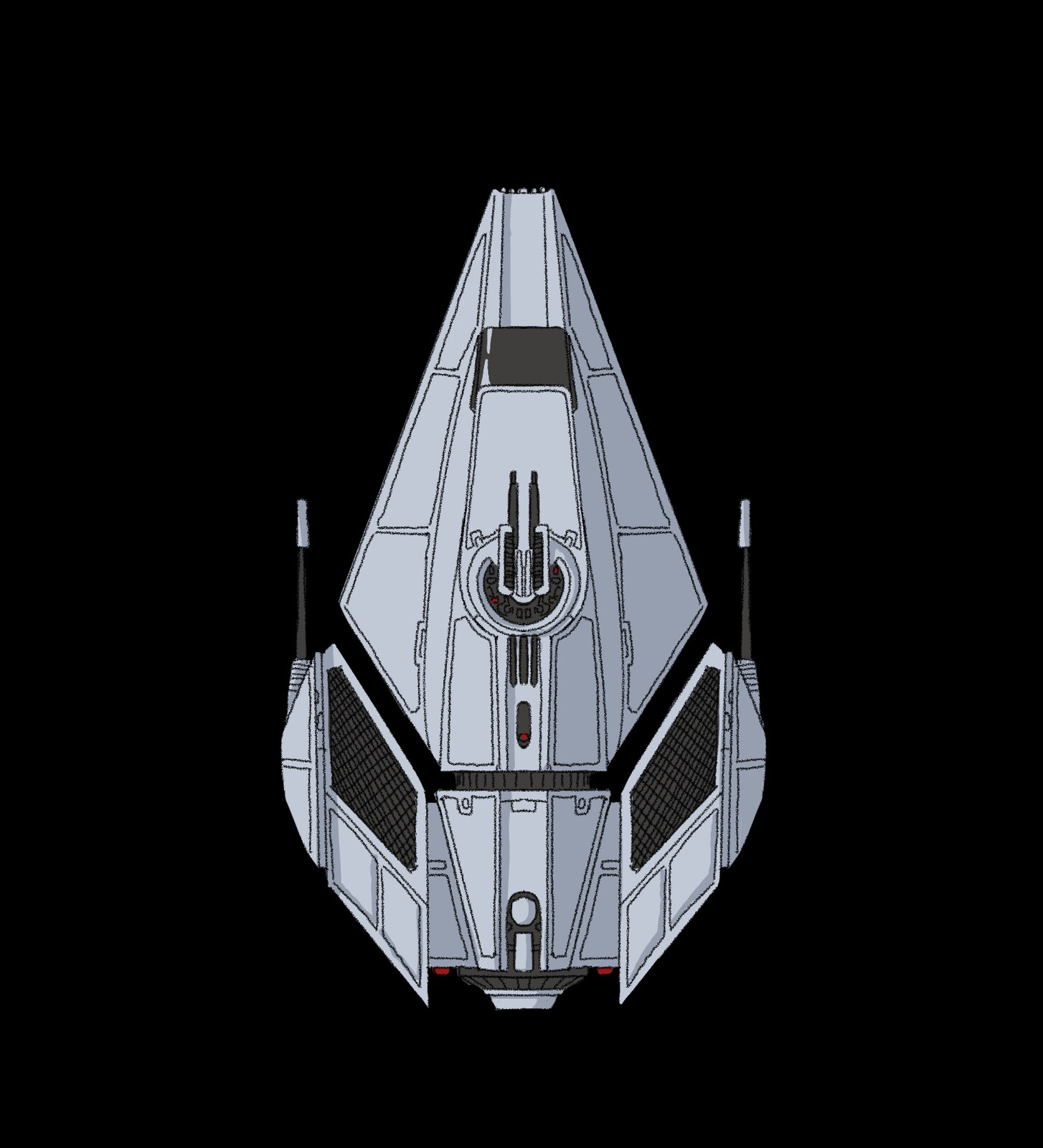 Angelos Karderinis - GAT-18 Imperial Blastboat ( Rendering - Lighting )