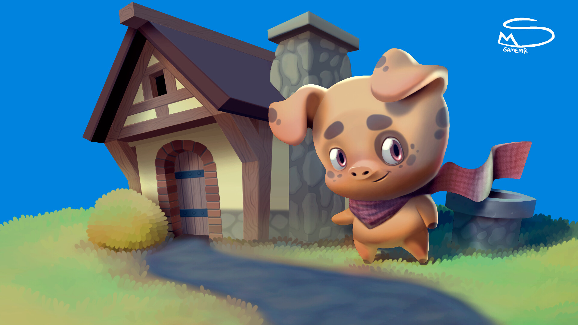 ArtStation - Pig House