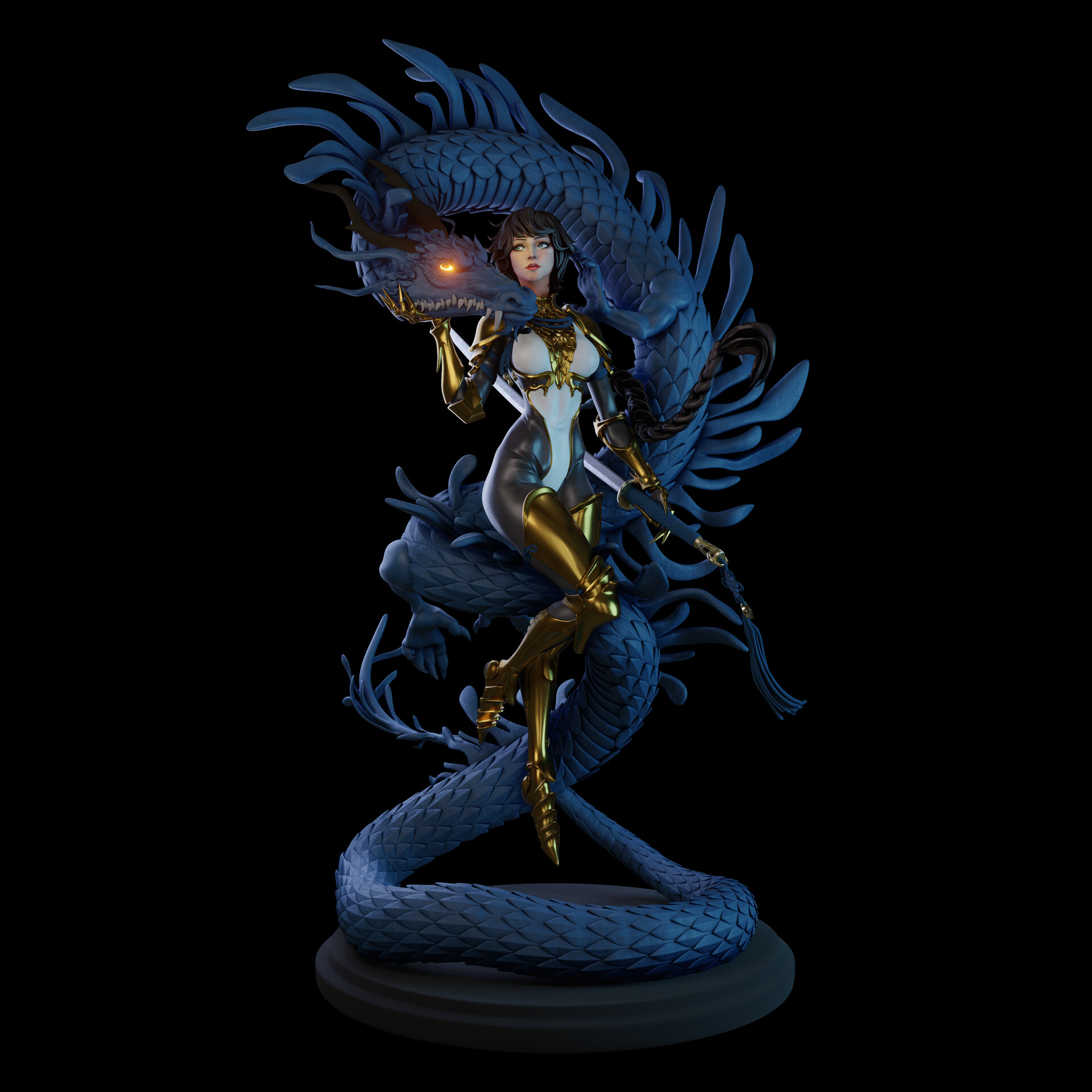 ArtStation - Dragon Girl