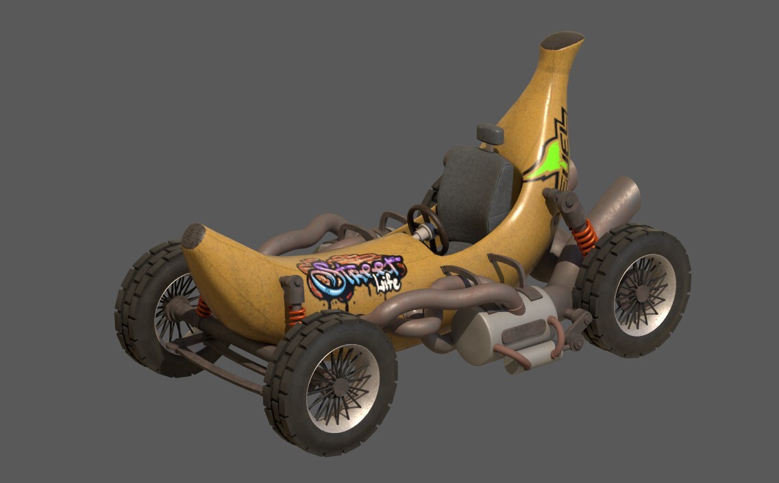 ArtStation - Banana_Car