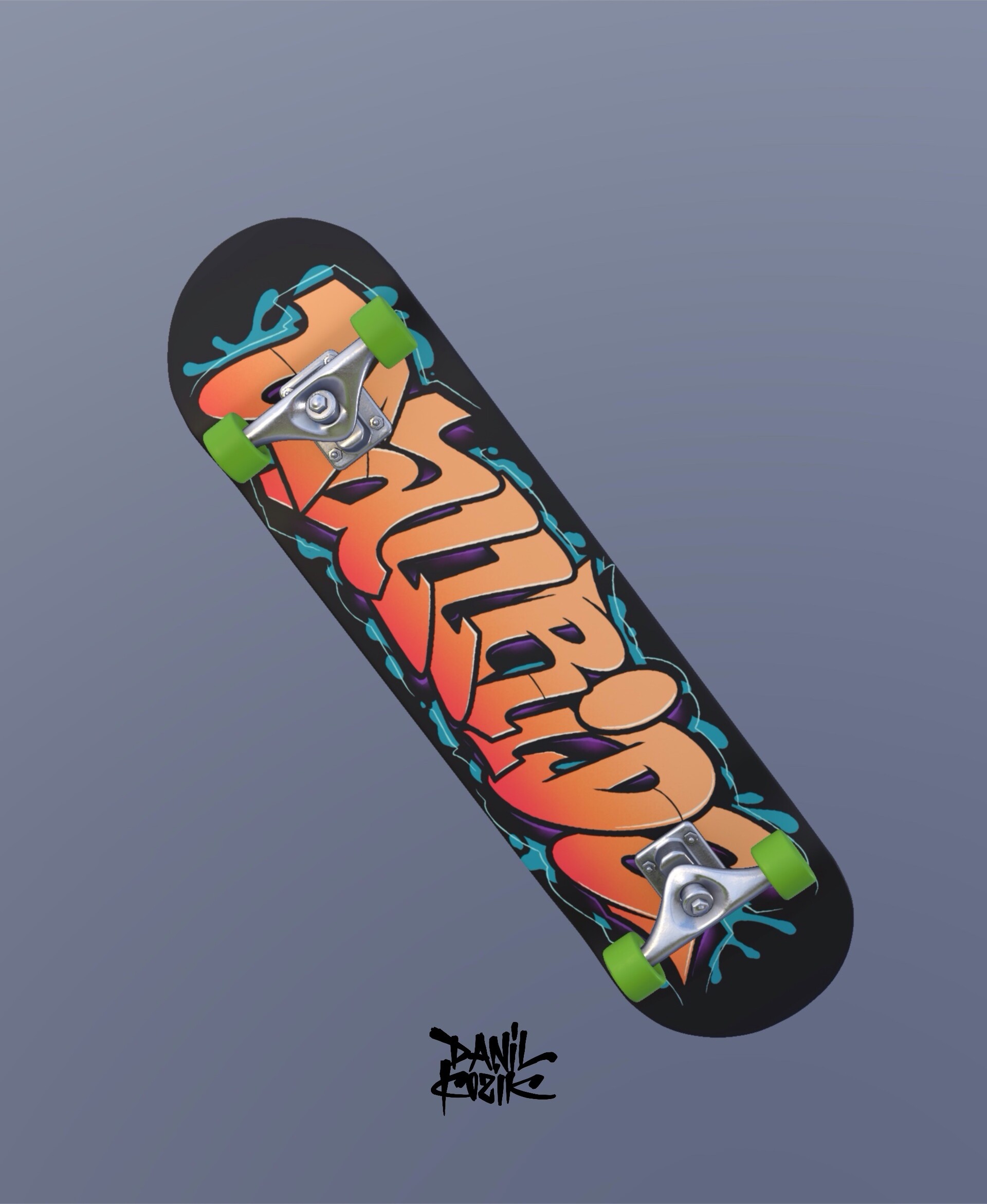 ArtStation - Wallride graffiti & letters designs for merch