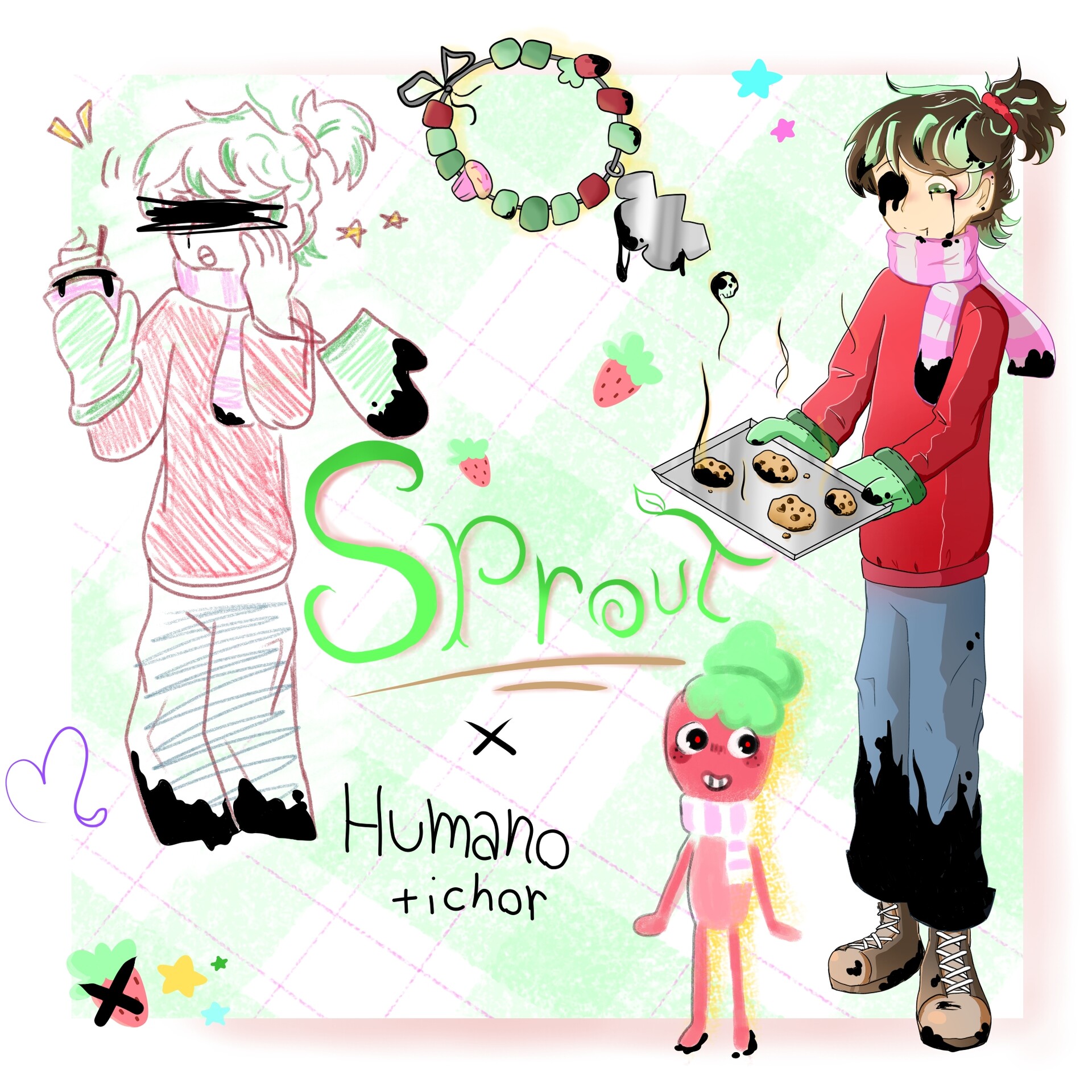 MelzinhaMel Games - Minha versão humana do Sprout (Dandys World)