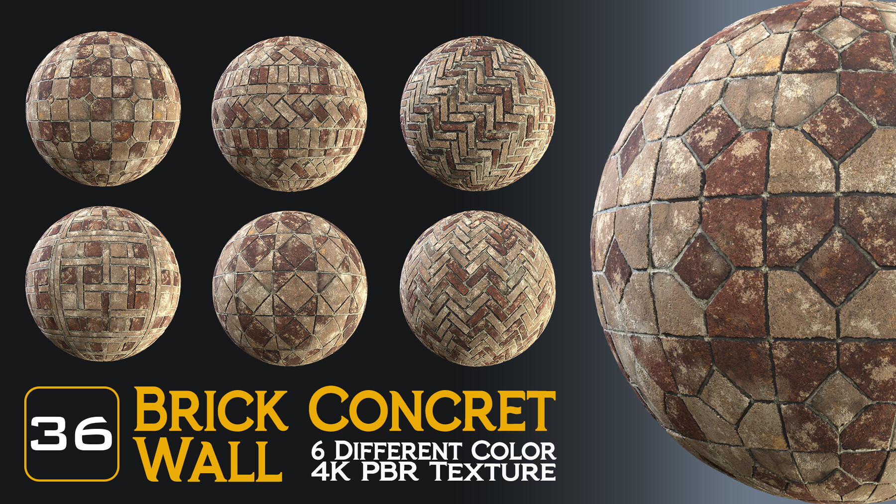 ArtStation - Brick material