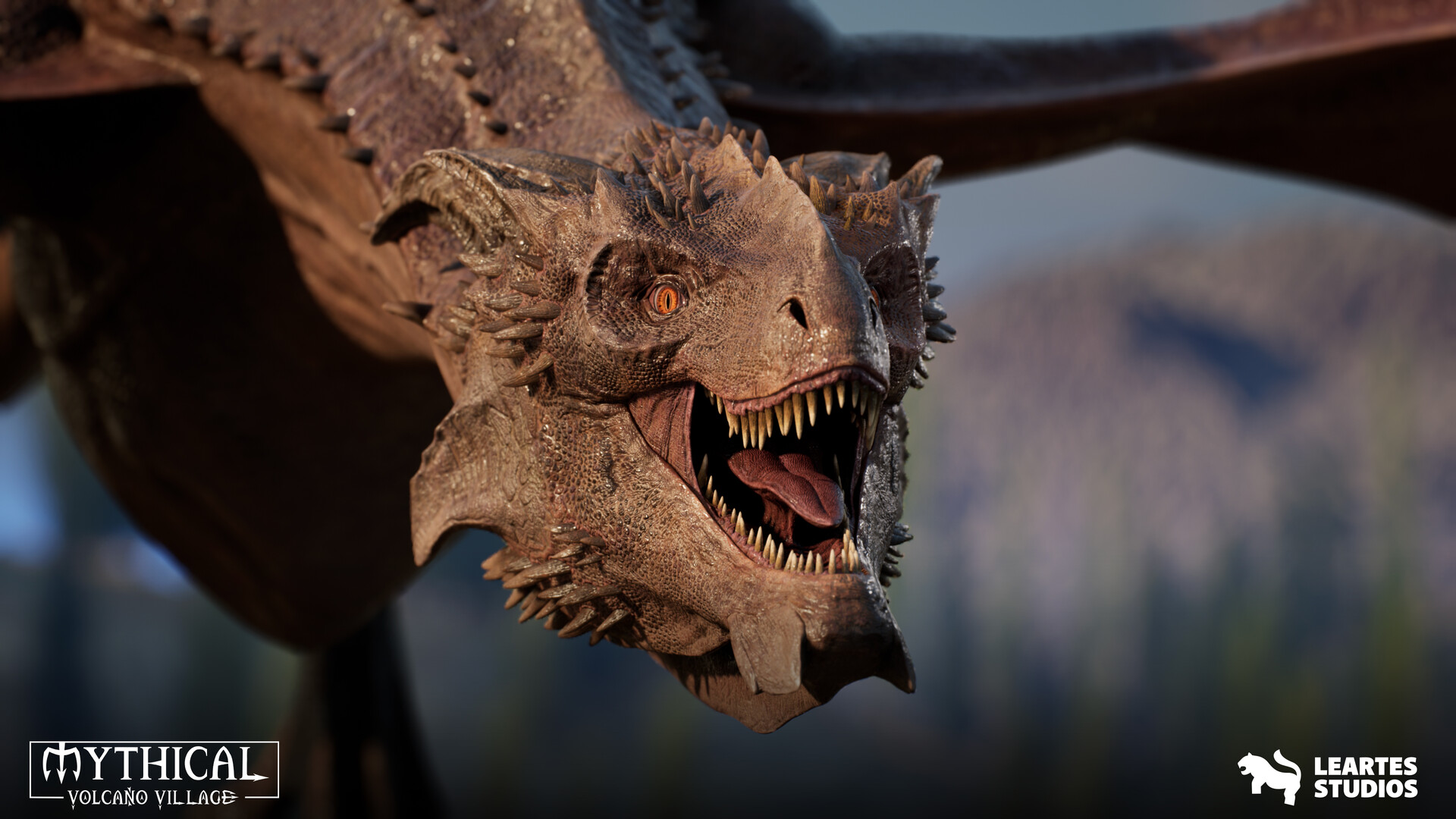 Leartes Studios - Mythical Volcano Village Megapack