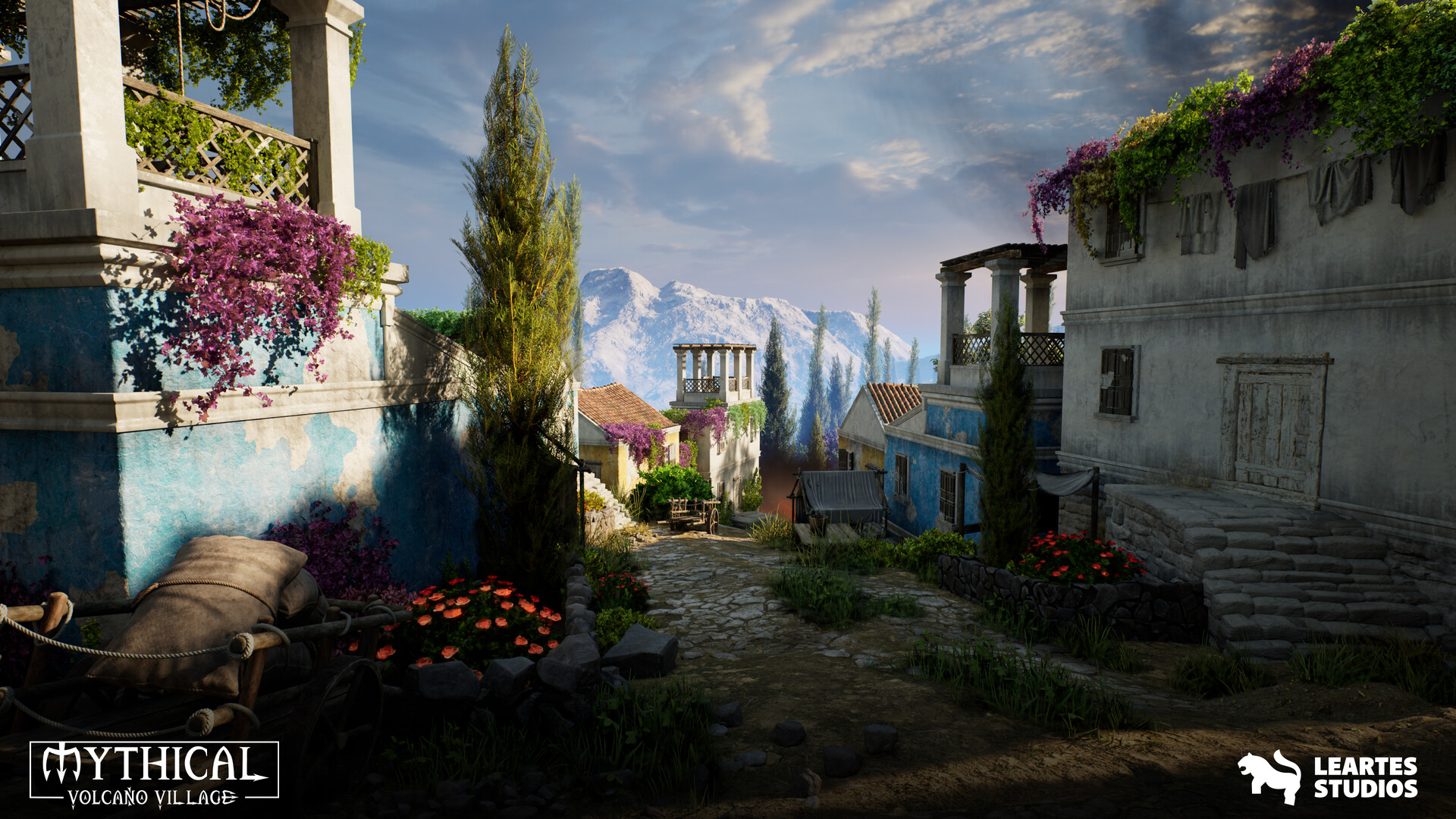 Leartes Studios - Mythical Volcano Village Megapack