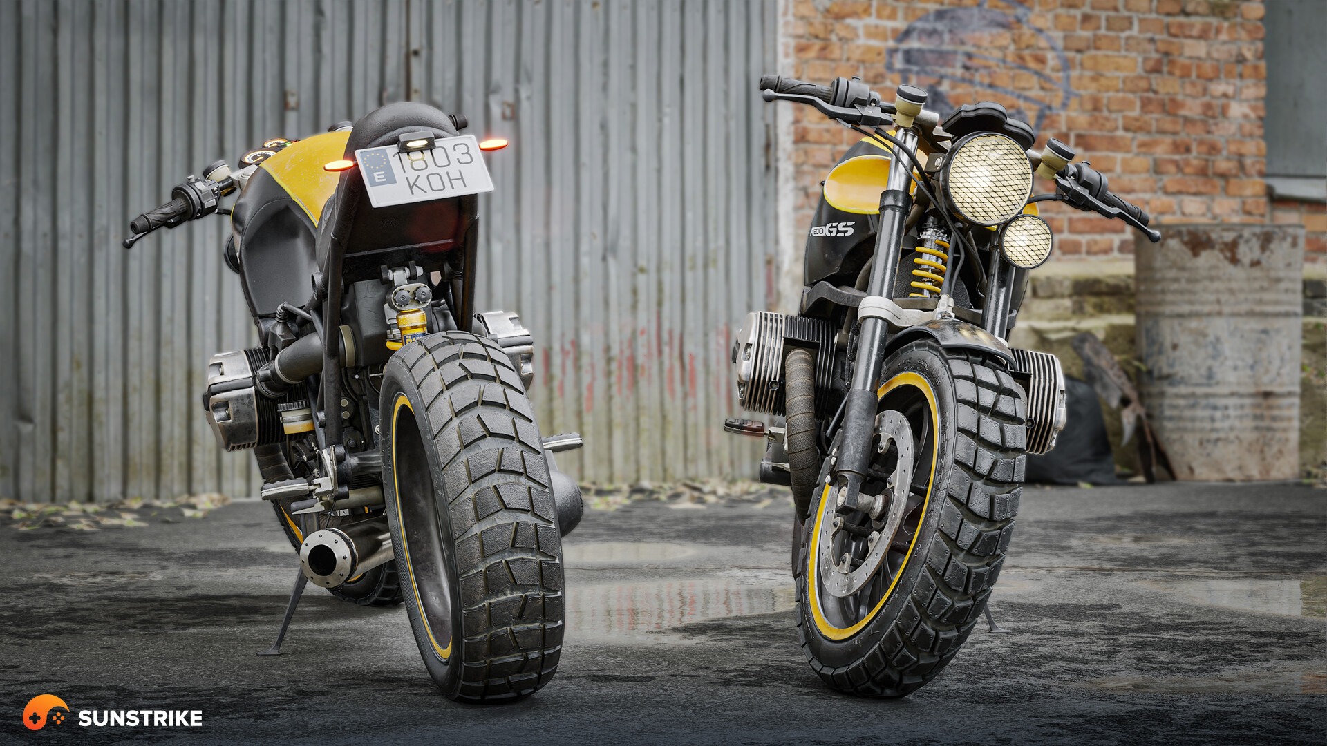 SunStrike Studios - Motorcycle Model