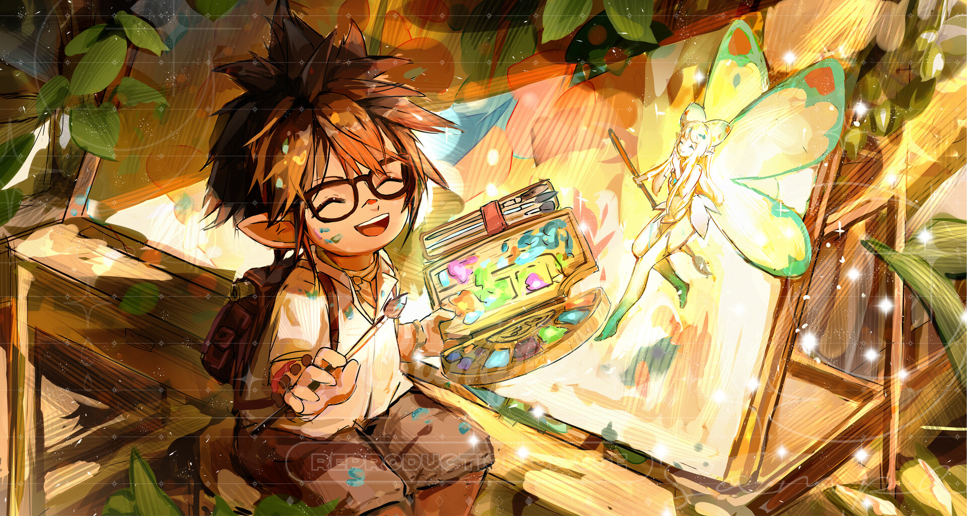 ArtStation - Painting with Eos