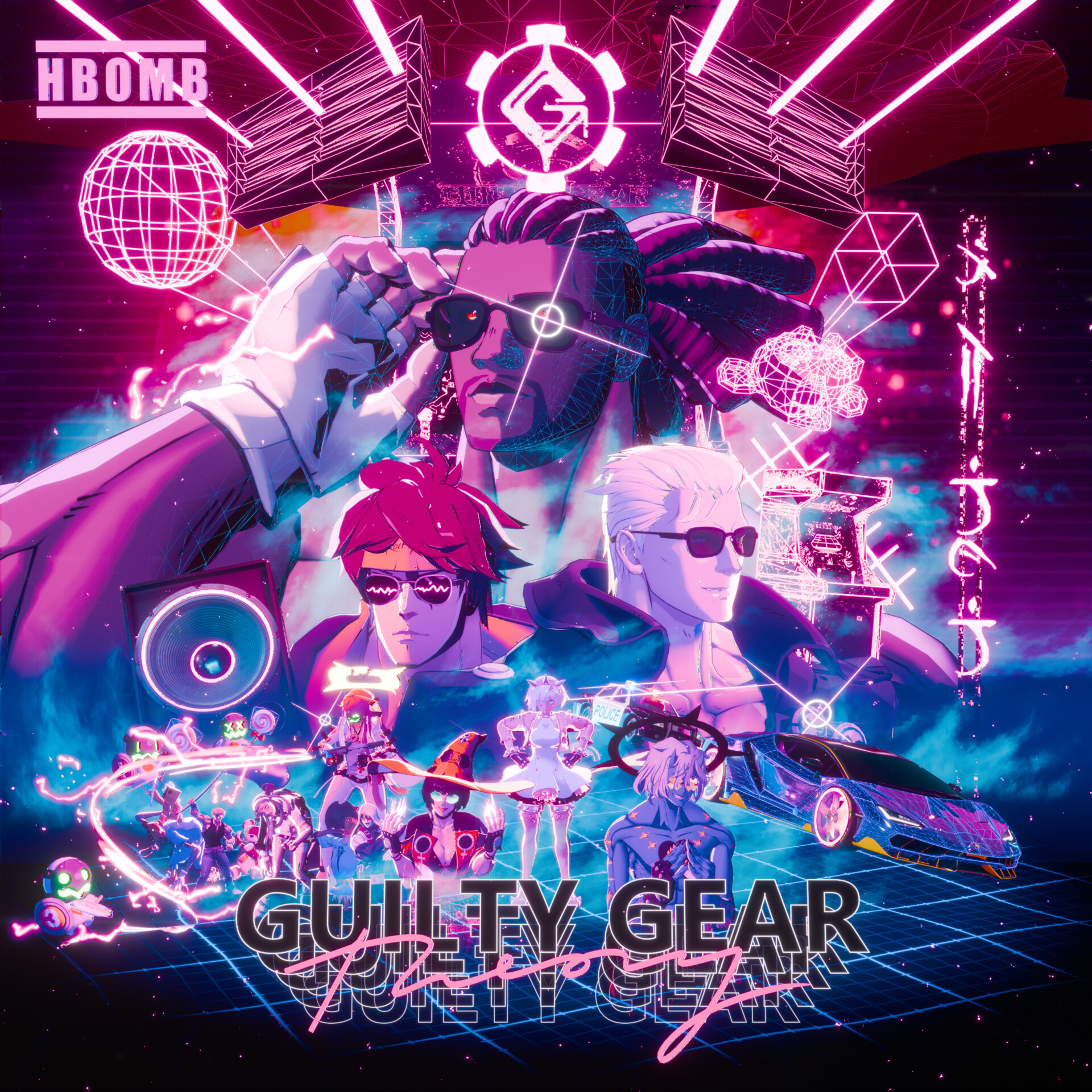 ArtStation - Guilty Gear Strive X Muse Simulation Theory