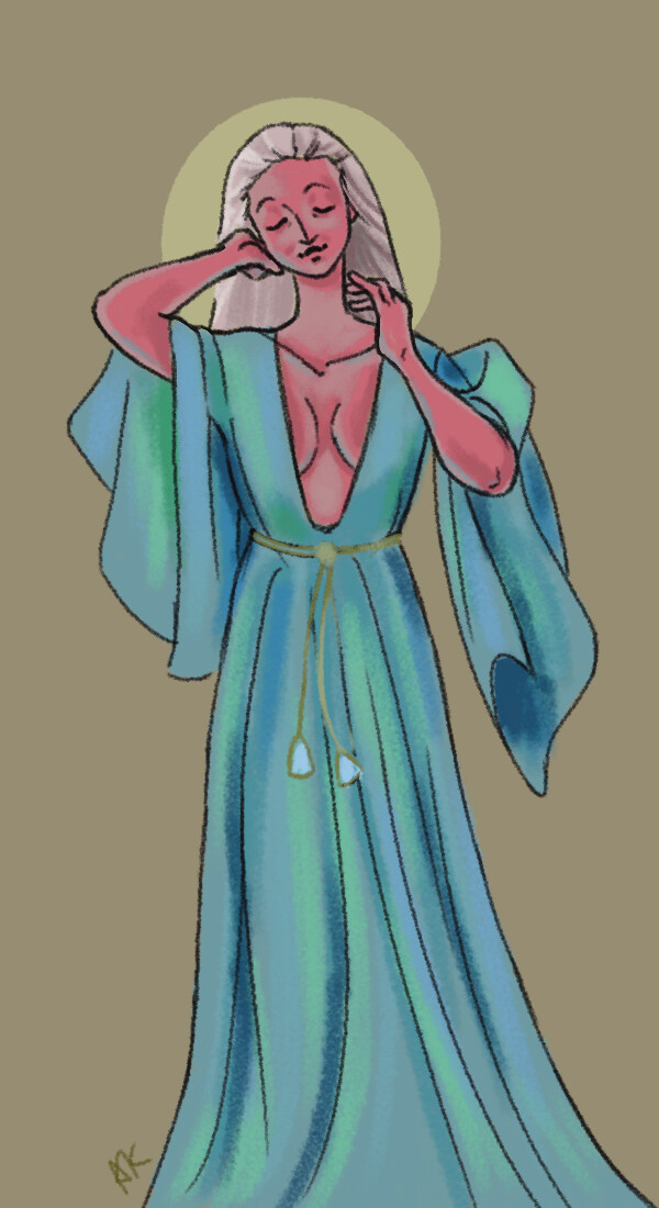 ArtStation - Moon lady