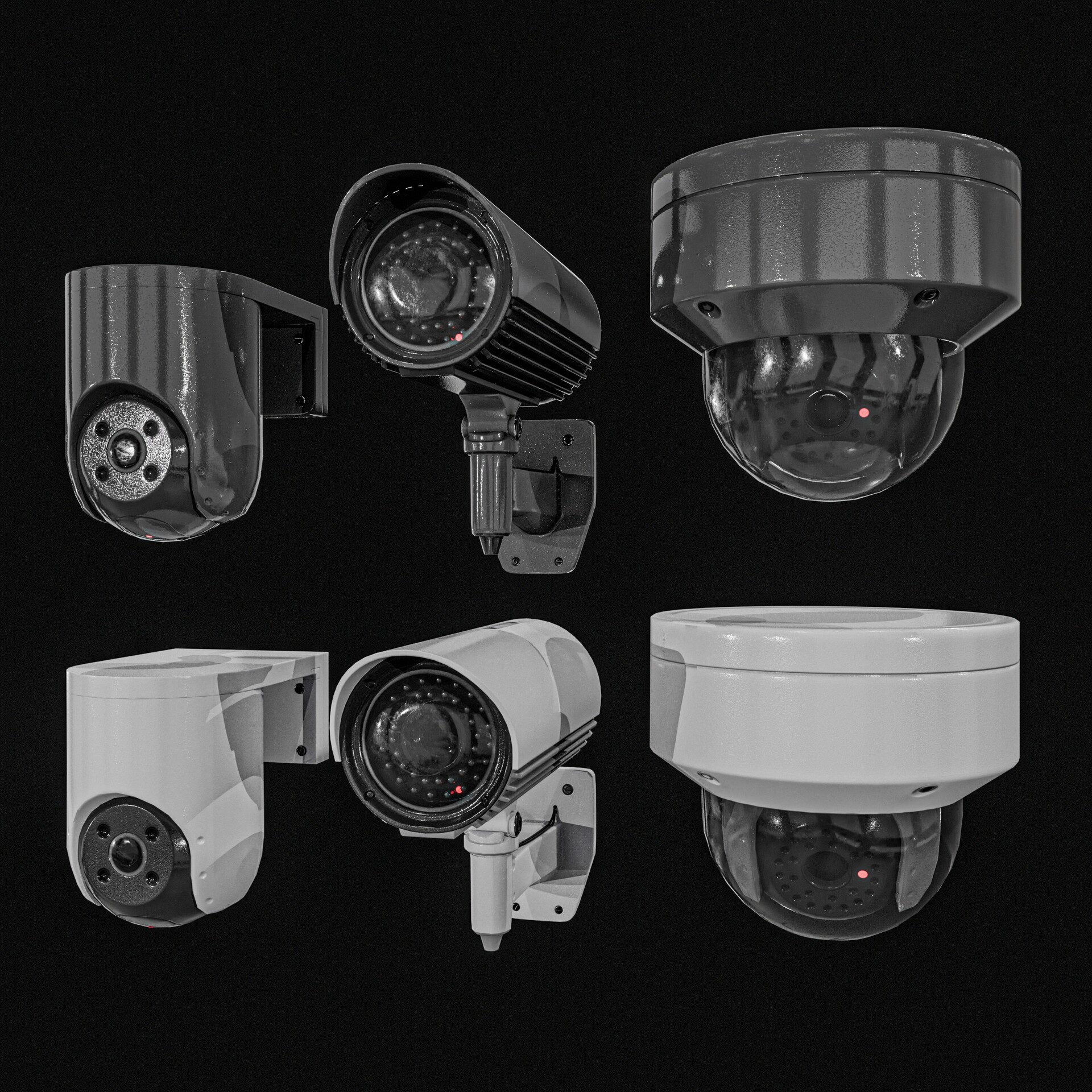 ArtStation - CCTV Camera Pack