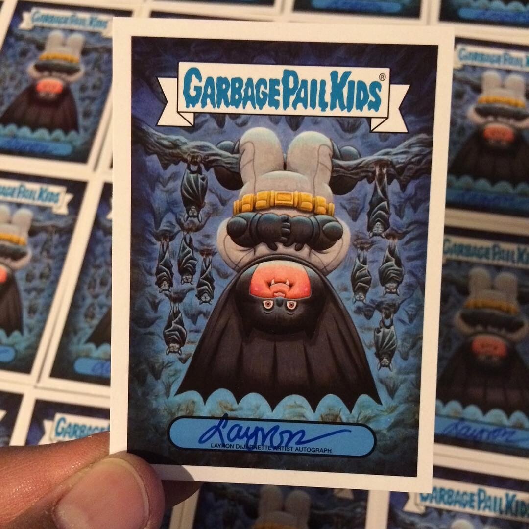 ArtStation - Garbage Pail Kids - Batman