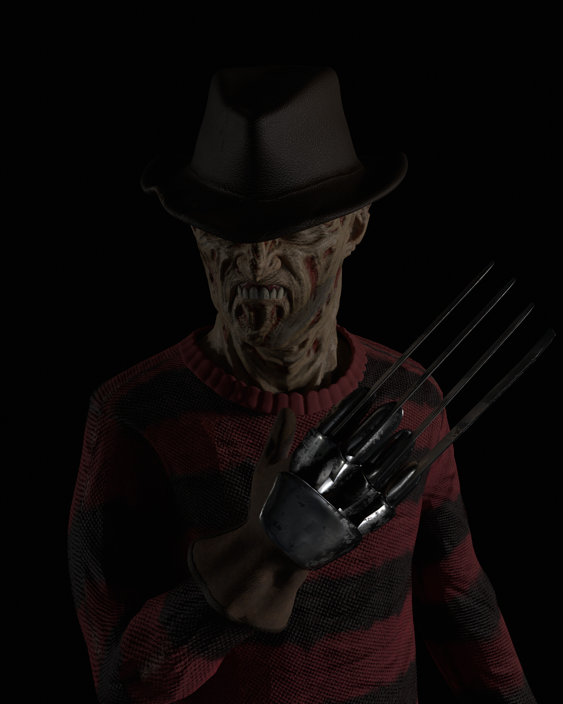 ArtStation - Freddy Krueger Fan Art