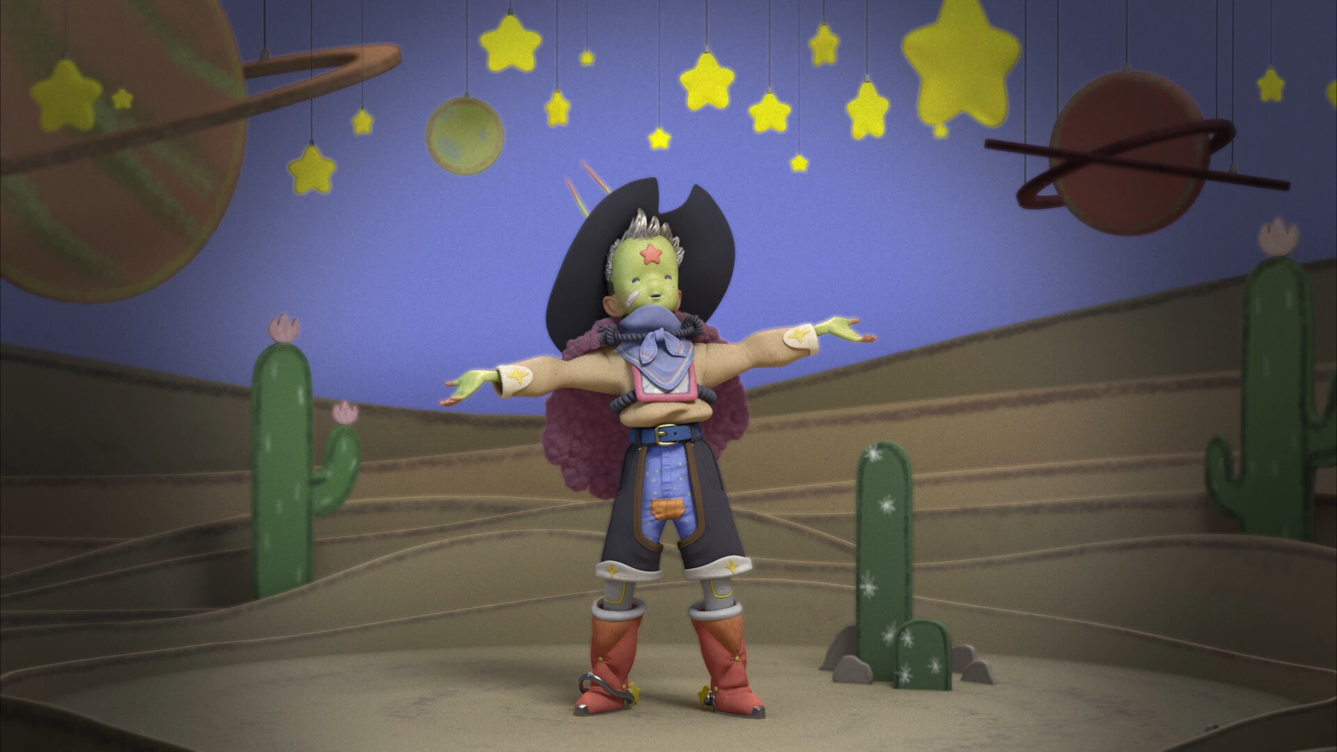 ArtStation - Alien Cowboy