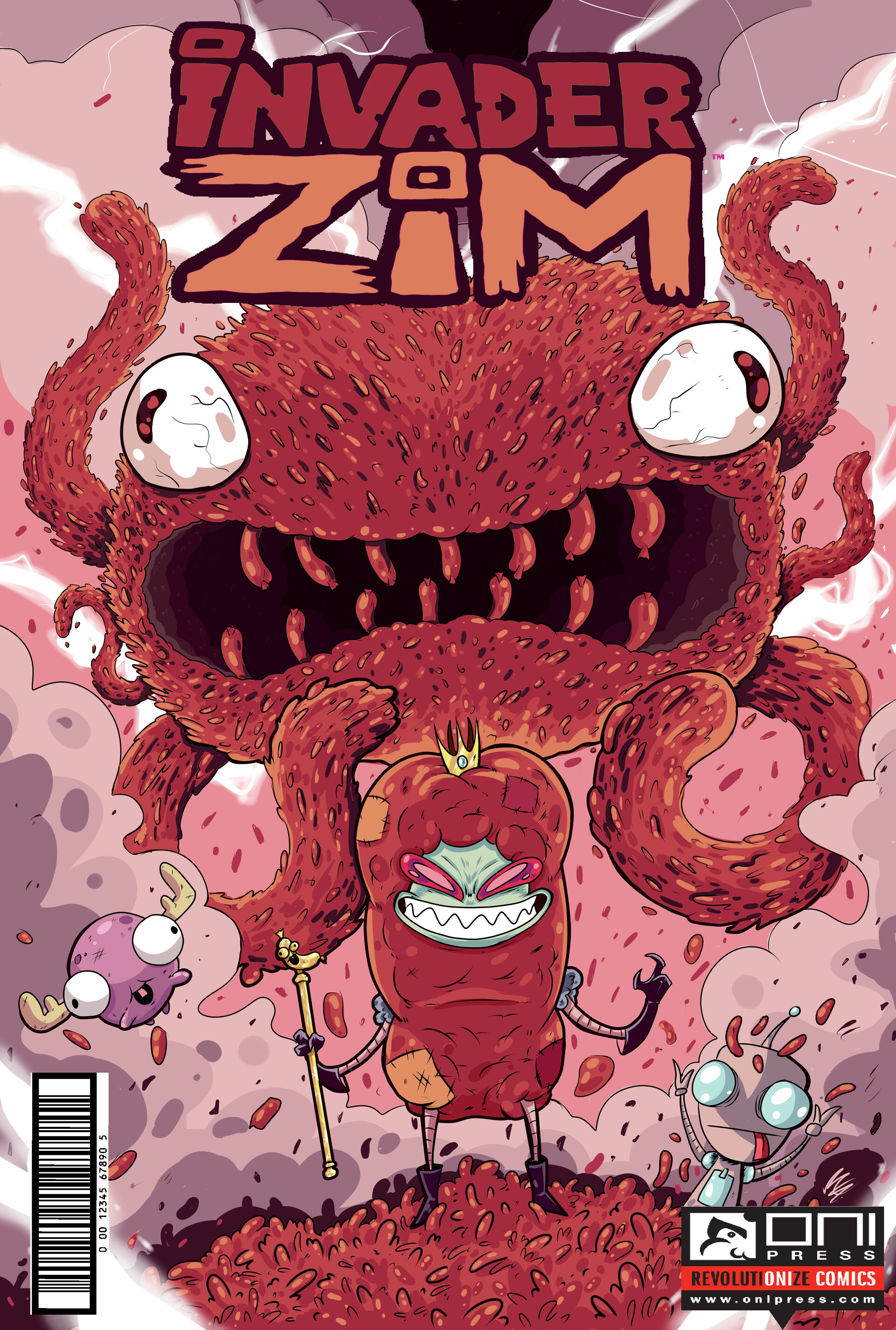 Monkey-Sensei - Invader Zim The Sausage king