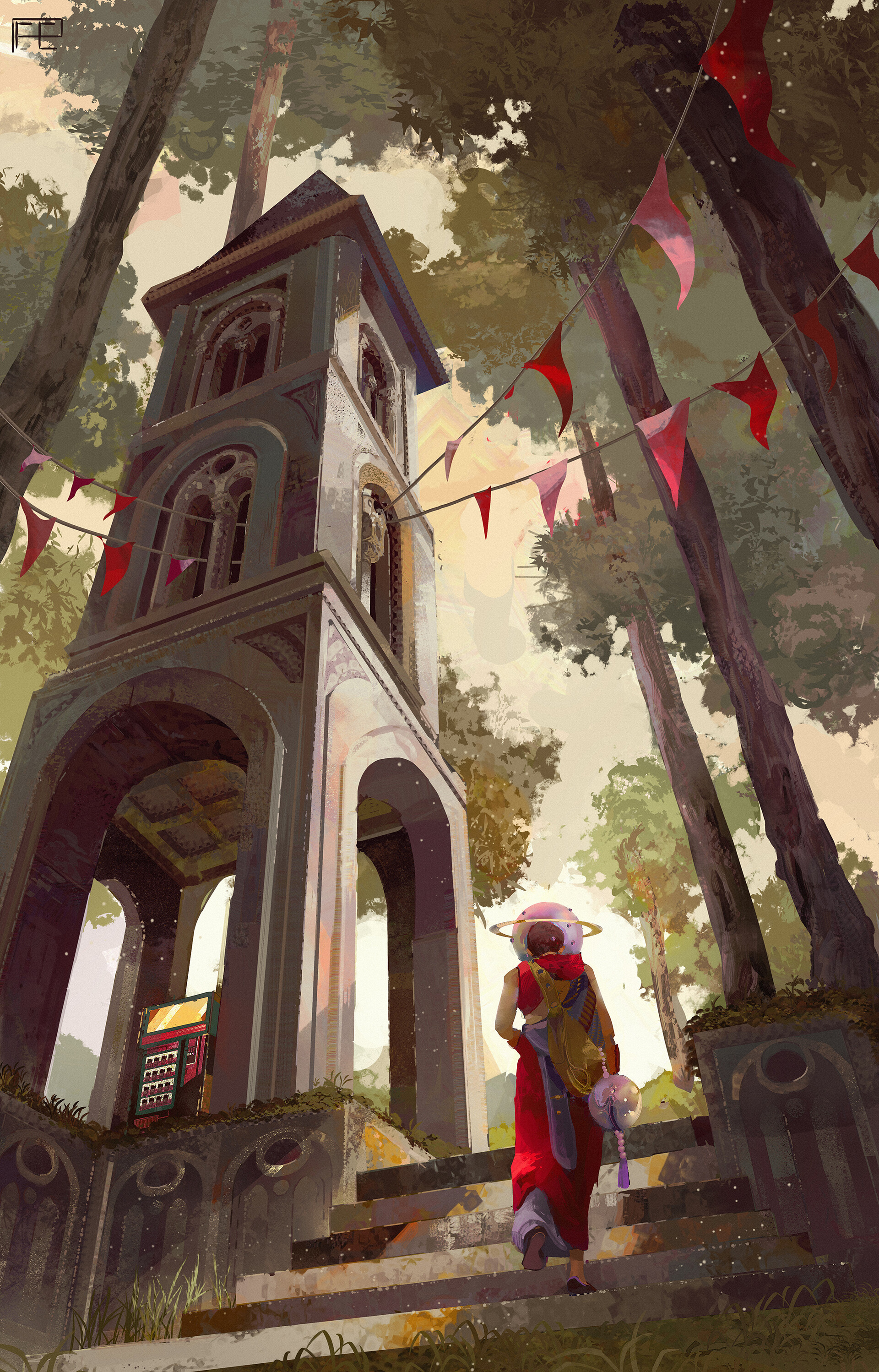 ArtStation - Coffee Tower